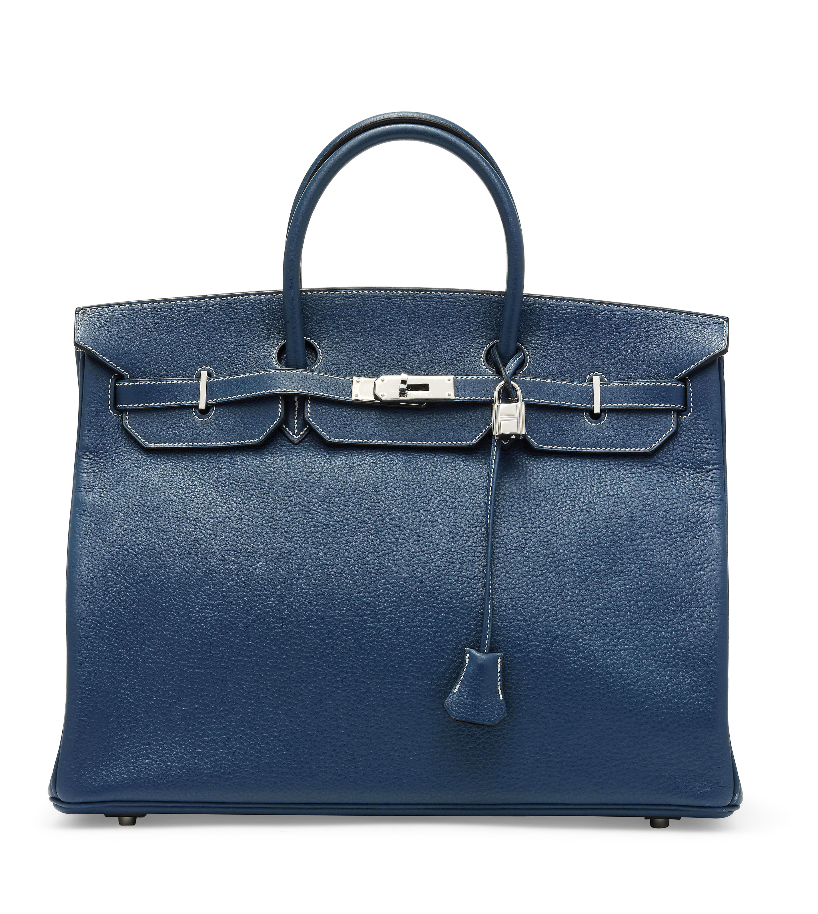A TEAL BLUE LEATHER BIRKIN BAG, HERMÈS, 2003 | Christie’s