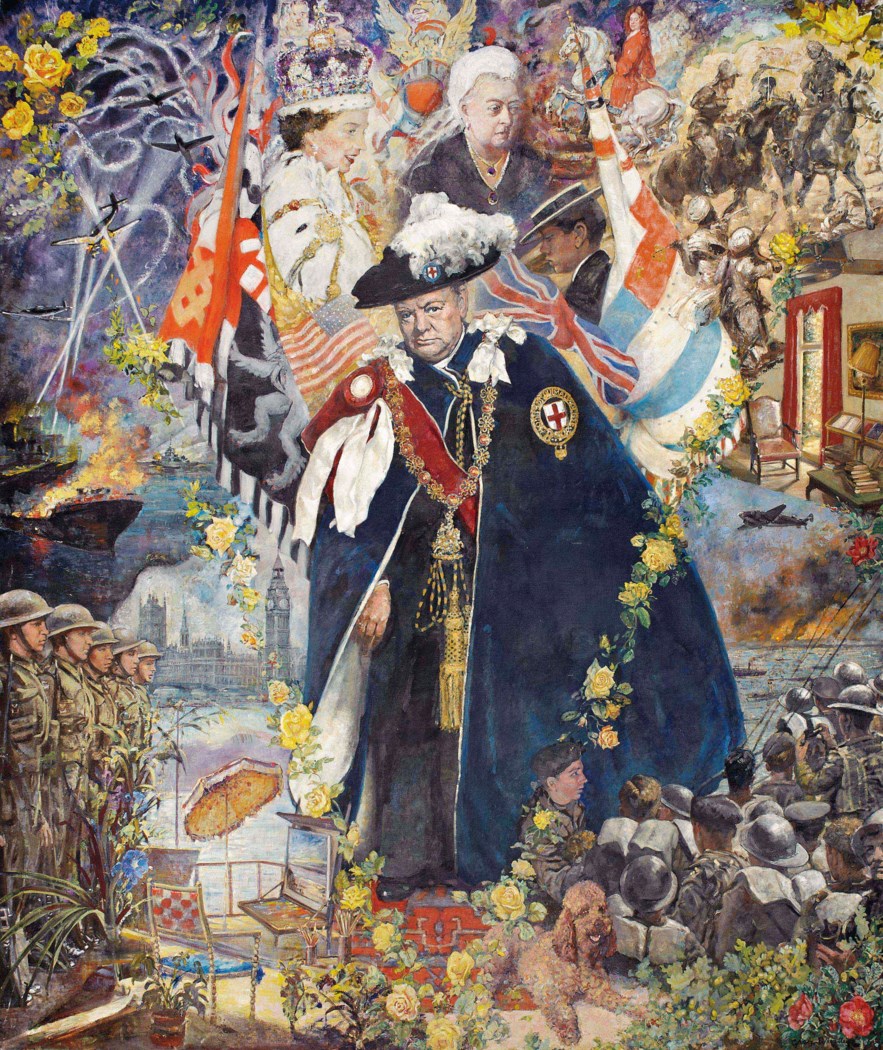 Sir Winston Churchill , EDITH GRACE WHEATLEY, N.E.A.C., R.W.S., R.P ...