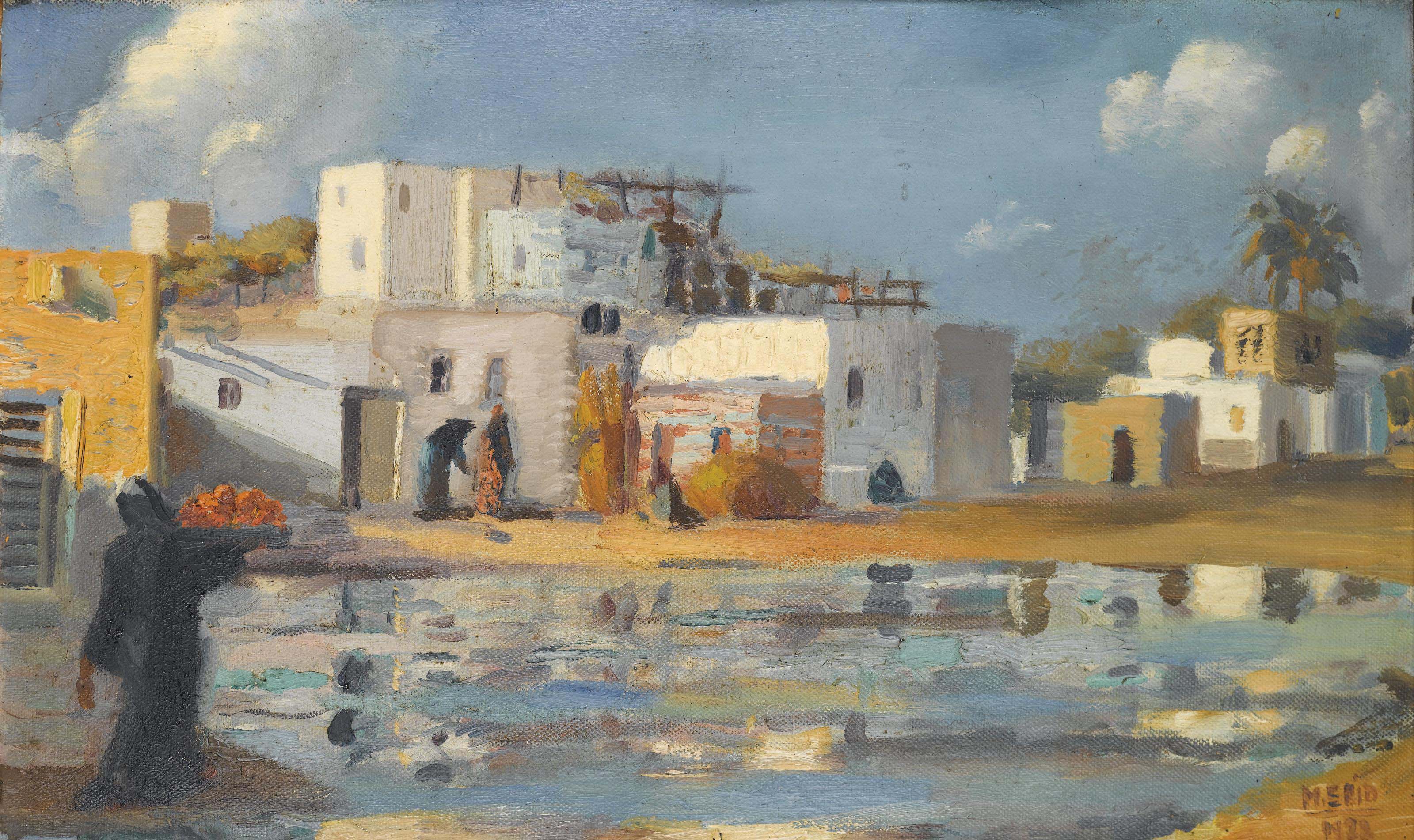 Mahmoud Saïd (Egyptian, 1897-1964), Le Canal de Mahmoudieh | Christie’s