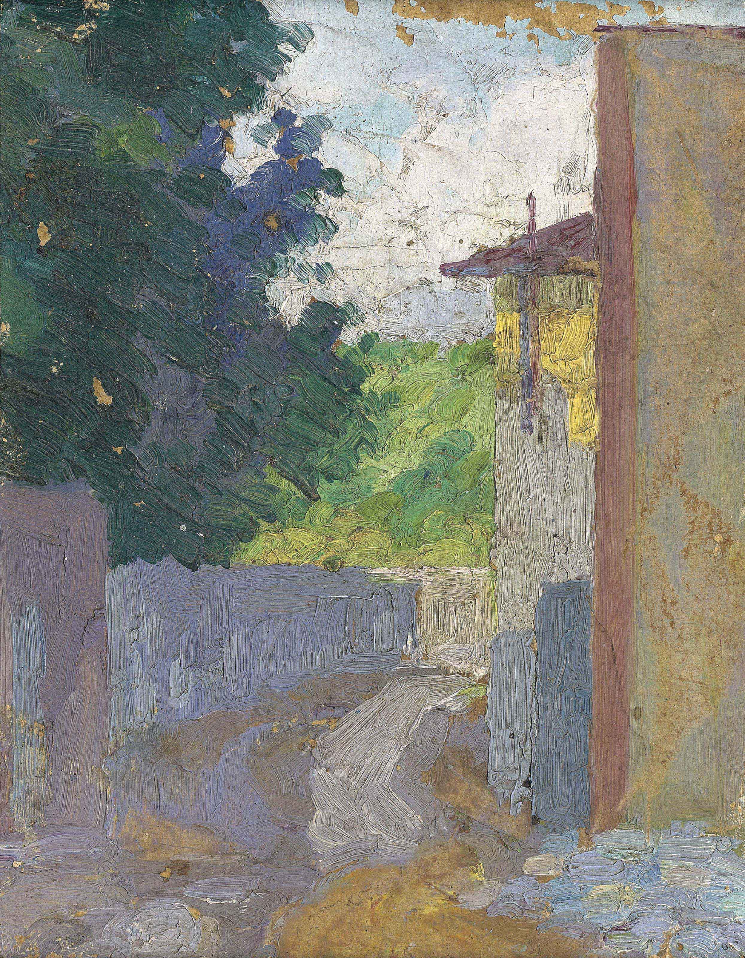 Mohamed Naghi (Egyptian, 1888-1956), Paysage d'Italie | Christie’s