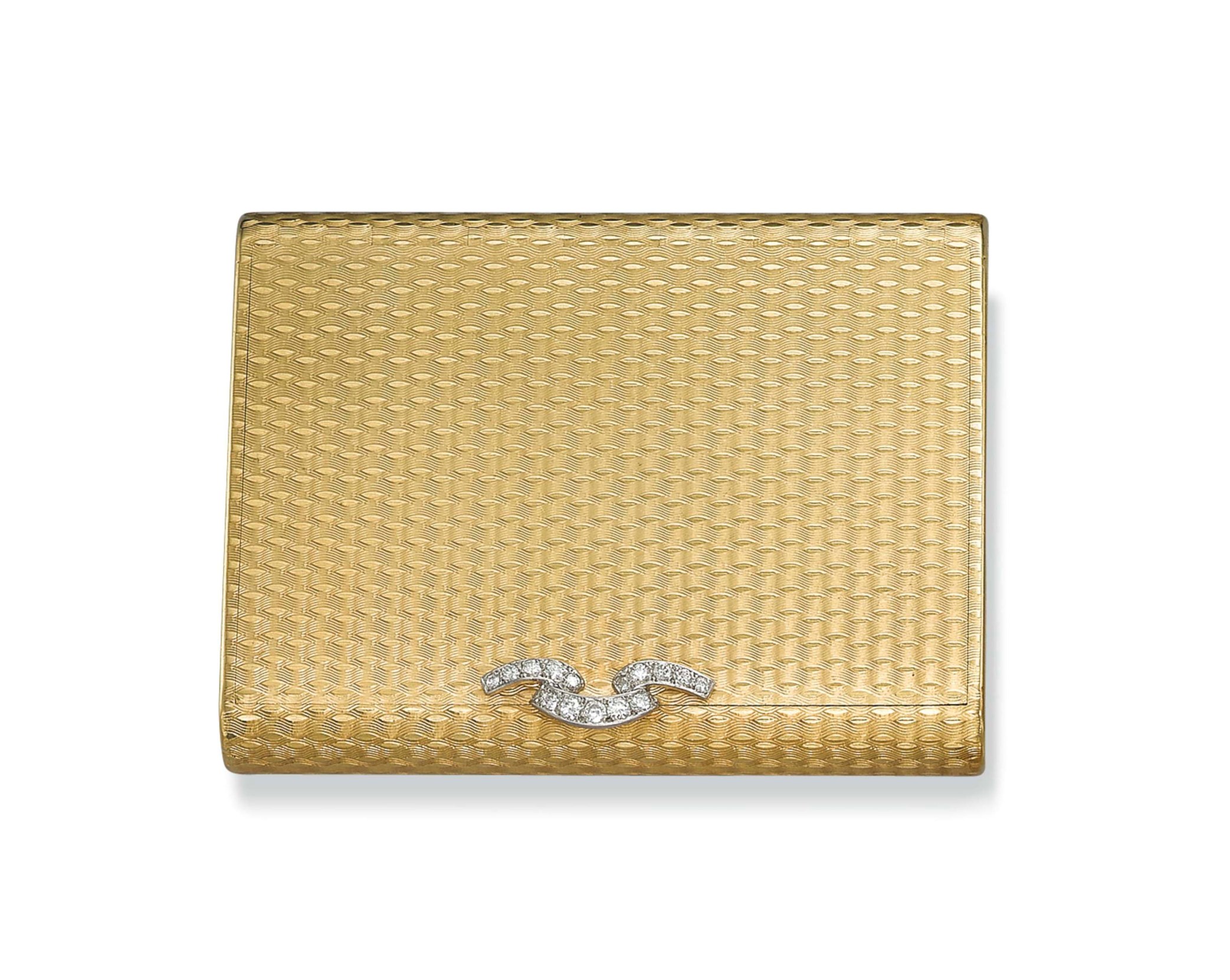 A GOLD VANITY CASE, BY CARTIER | Christie's