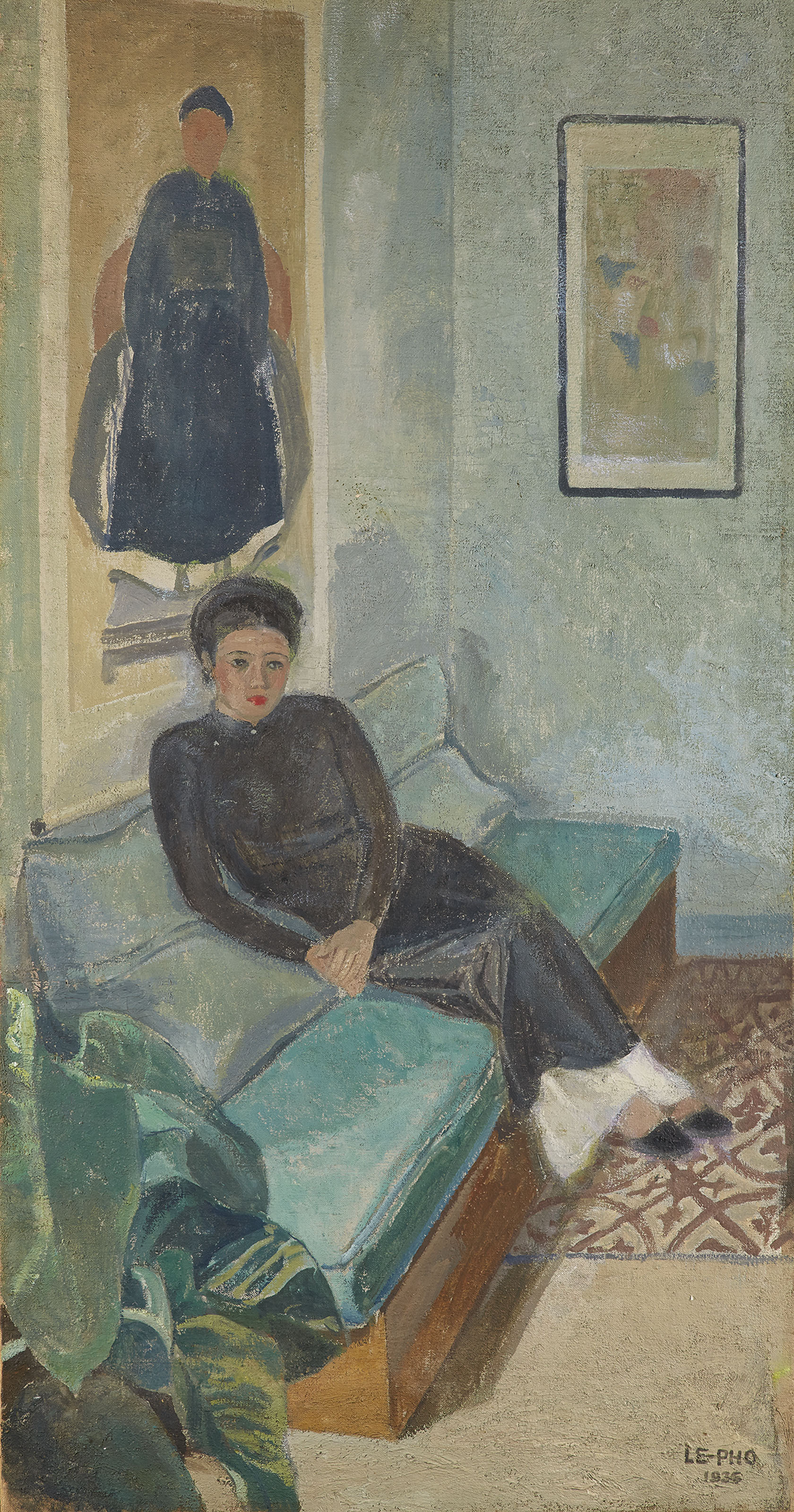 LE PHO (Vietnamese, 1907-2001) , Portrait of the Artist Le Thi Luu ...