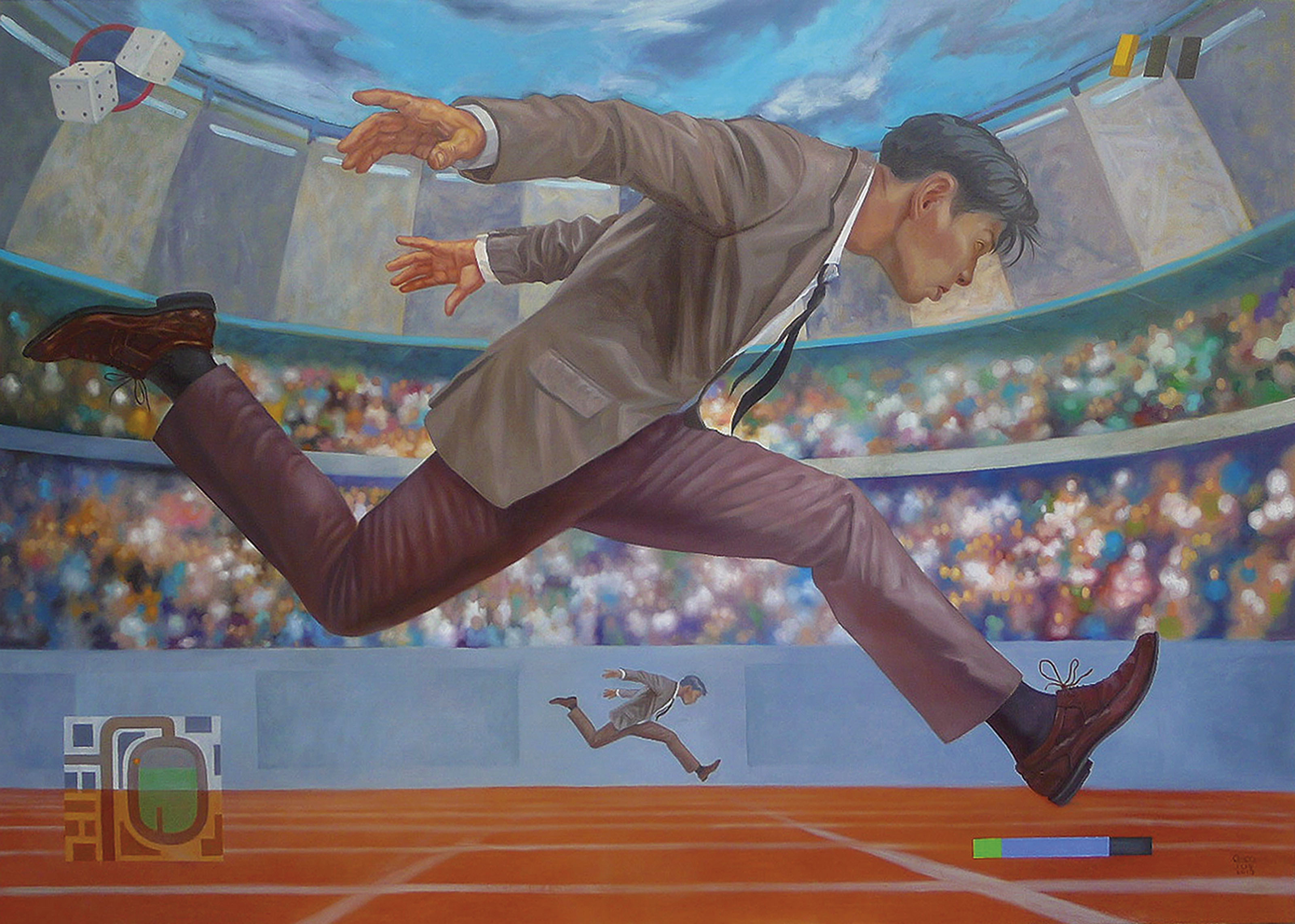 Mark Justiniani (B. 1966) , The Finisher | Christie's