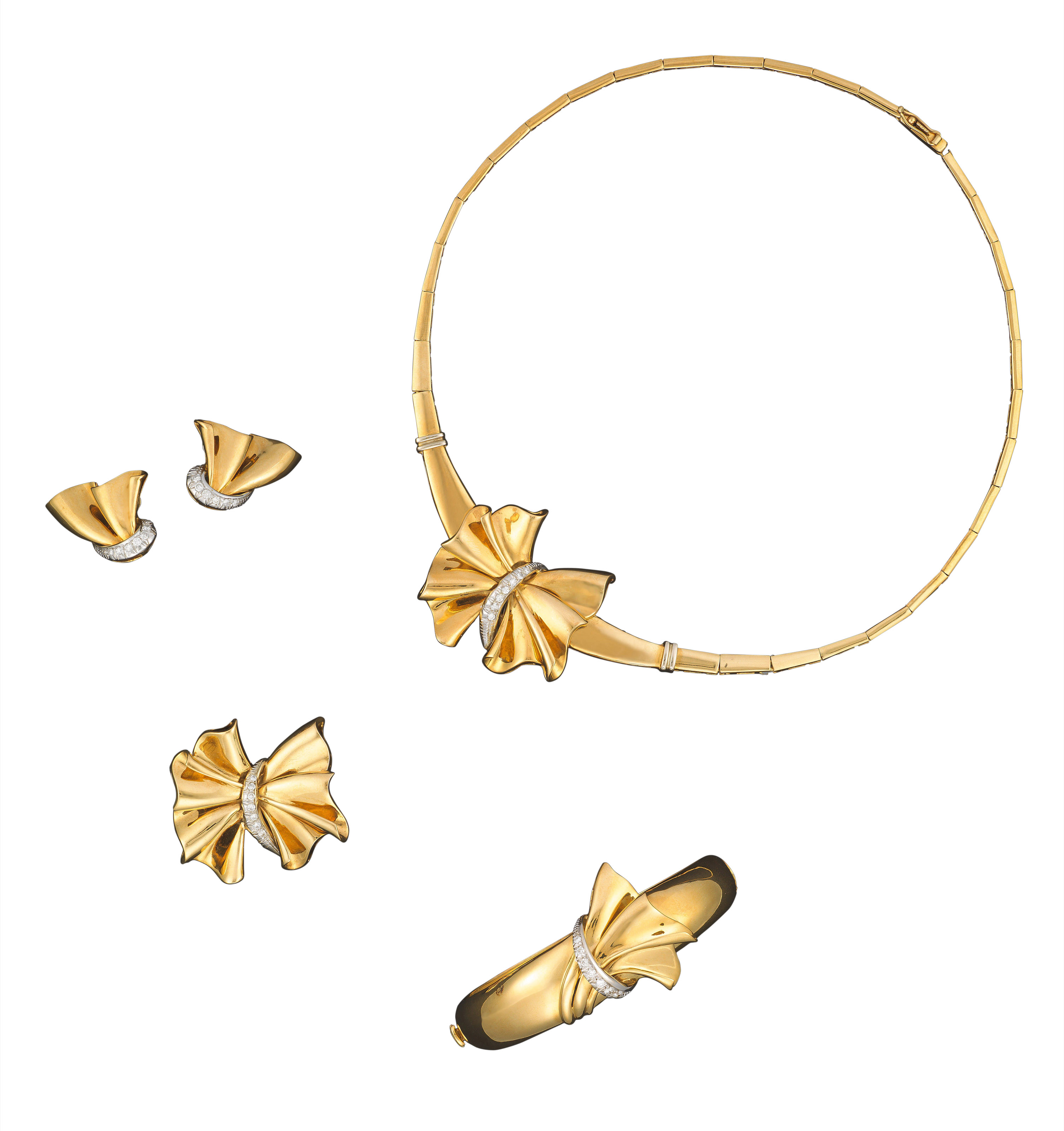A SUITE OF DIAMOND JEWELLERY, | Christie’s