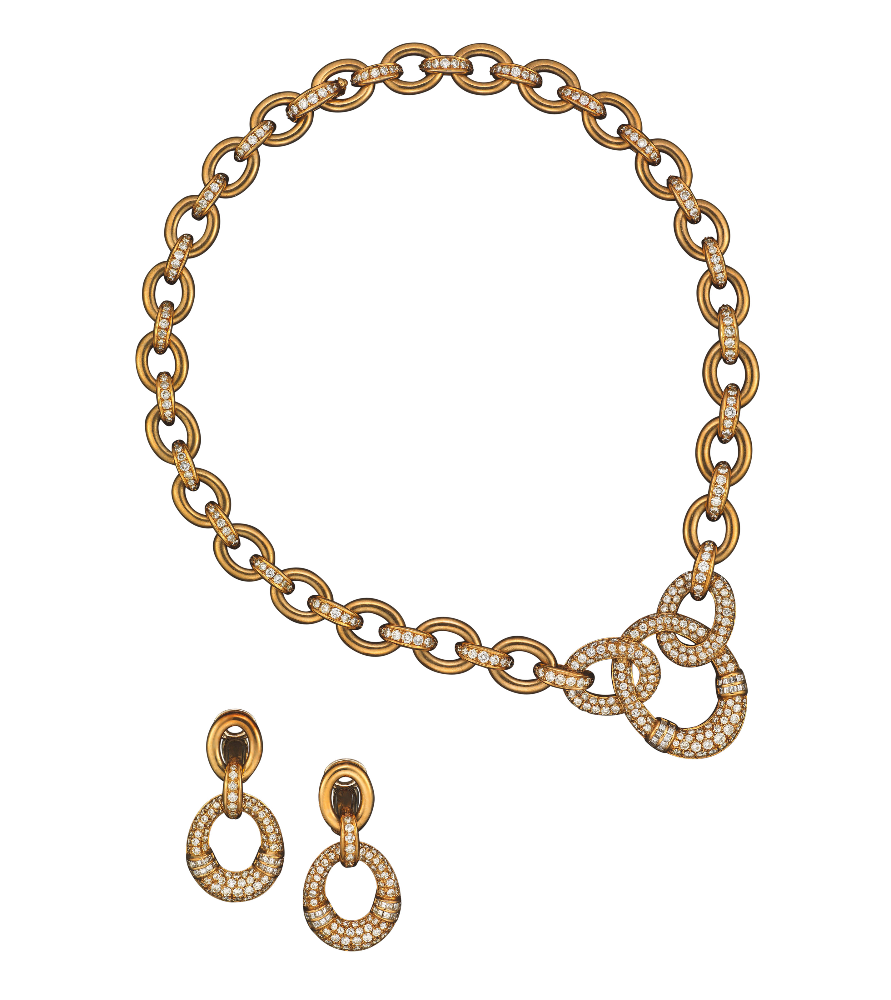 A SUITE OF DIAMOND JEWELLERY, | Christie’s