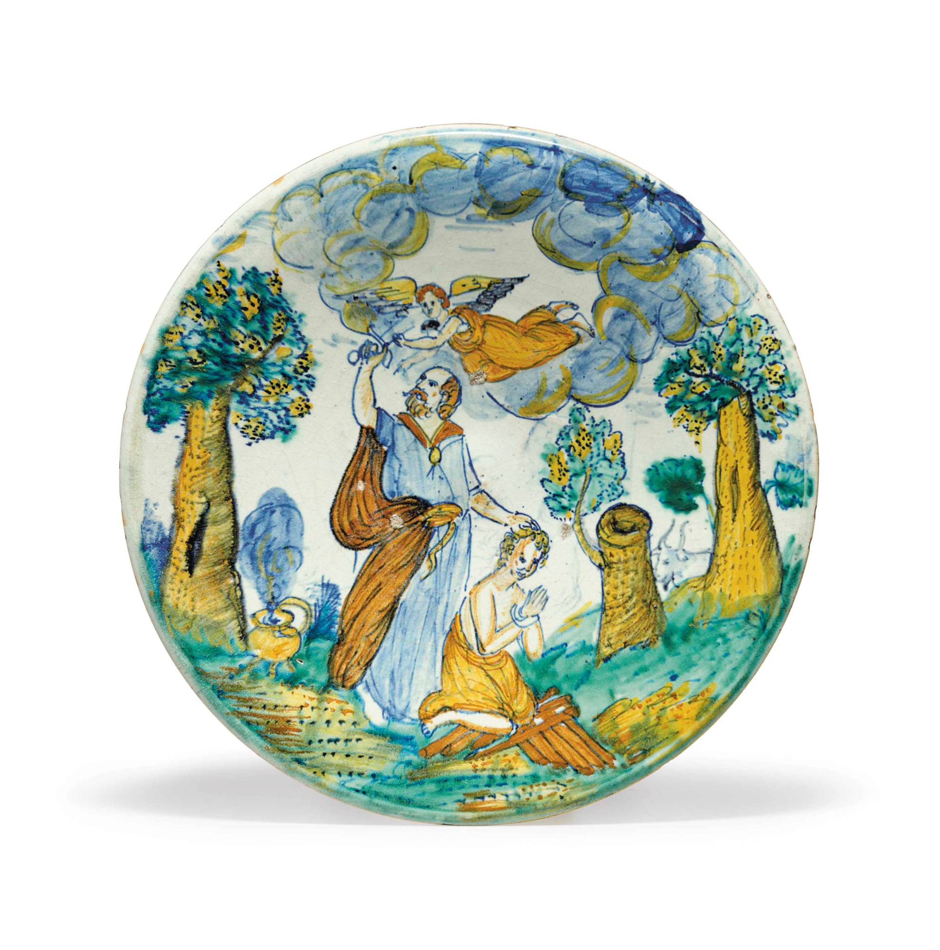 A LONDON DELFT POLYCHROME DISH , CIRCA 1660 | Christie's