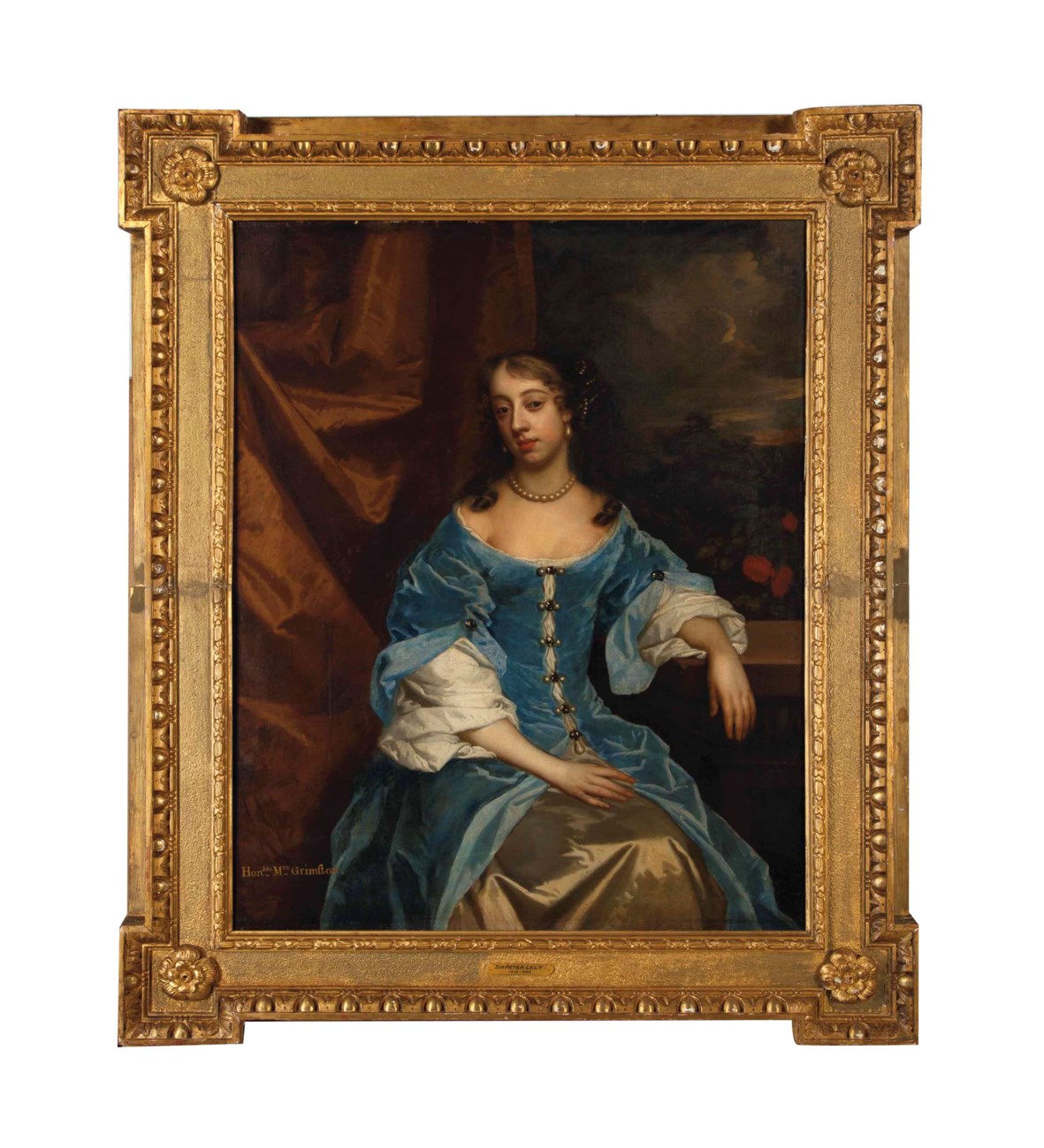 Sir Peter Lely (BRITISH, 1618-1680) , Portrait of the Hon. Mrs Grimston ...