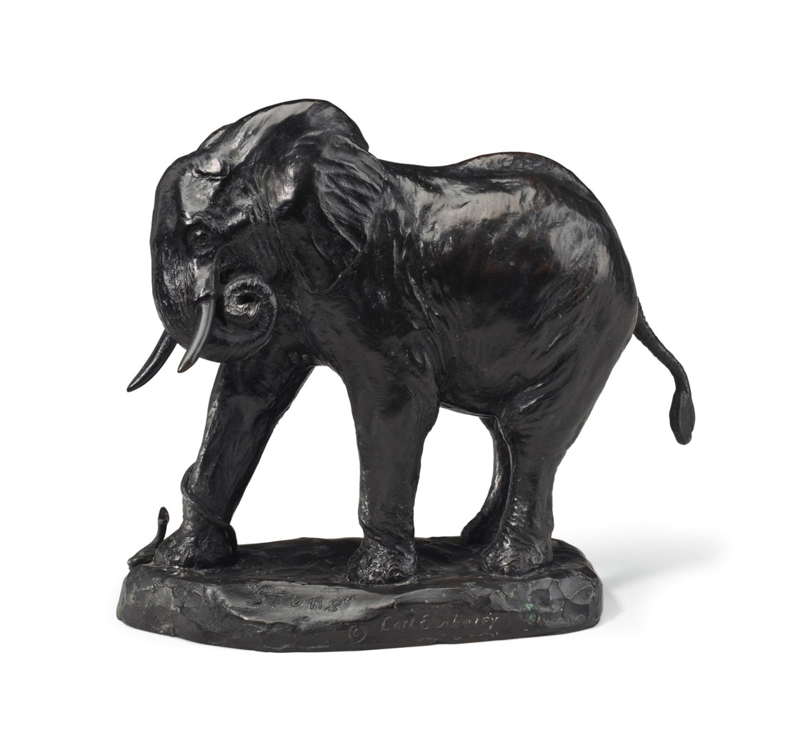 Carl Ethan Akeley (1864-1926) , 'Stung' | Christie's