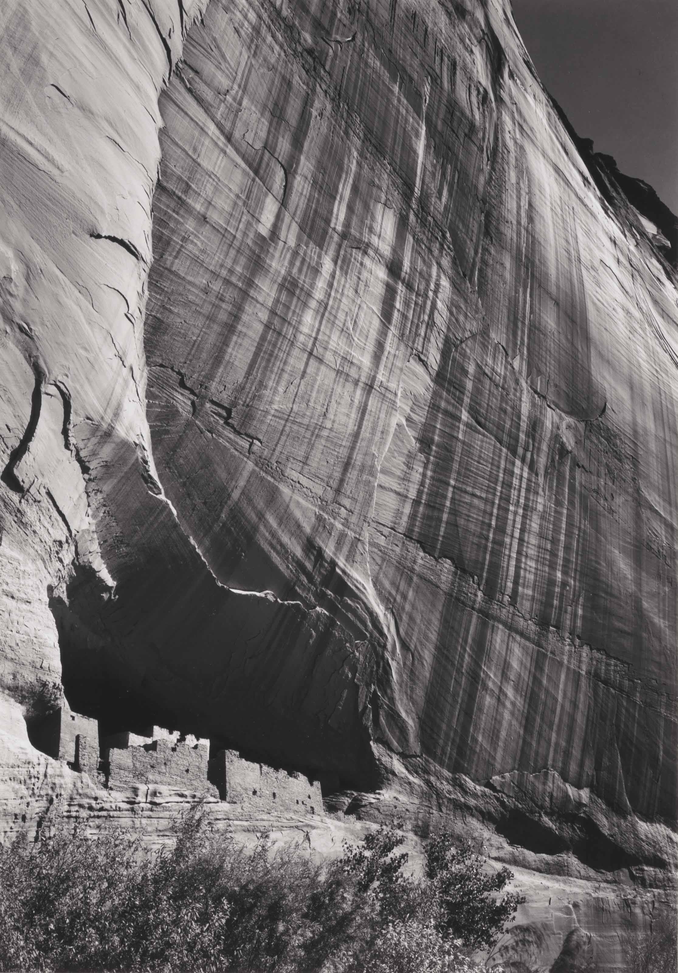 ANSEL ADAMS (1902-1984) , White House Ruin, Canyon de Chelly, Arizona ...