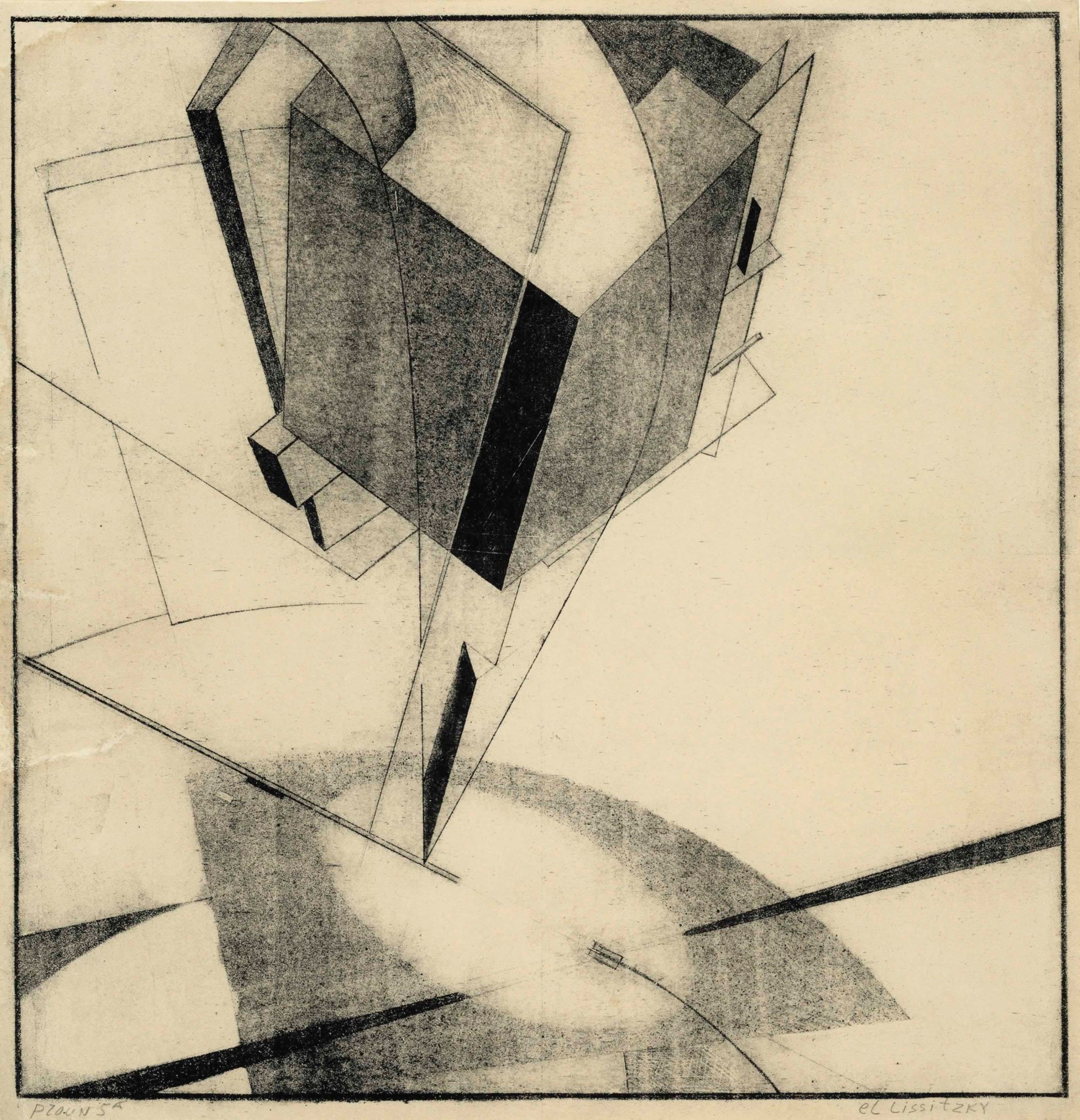 EL LISSITZKY , Proun 5A | Christie's