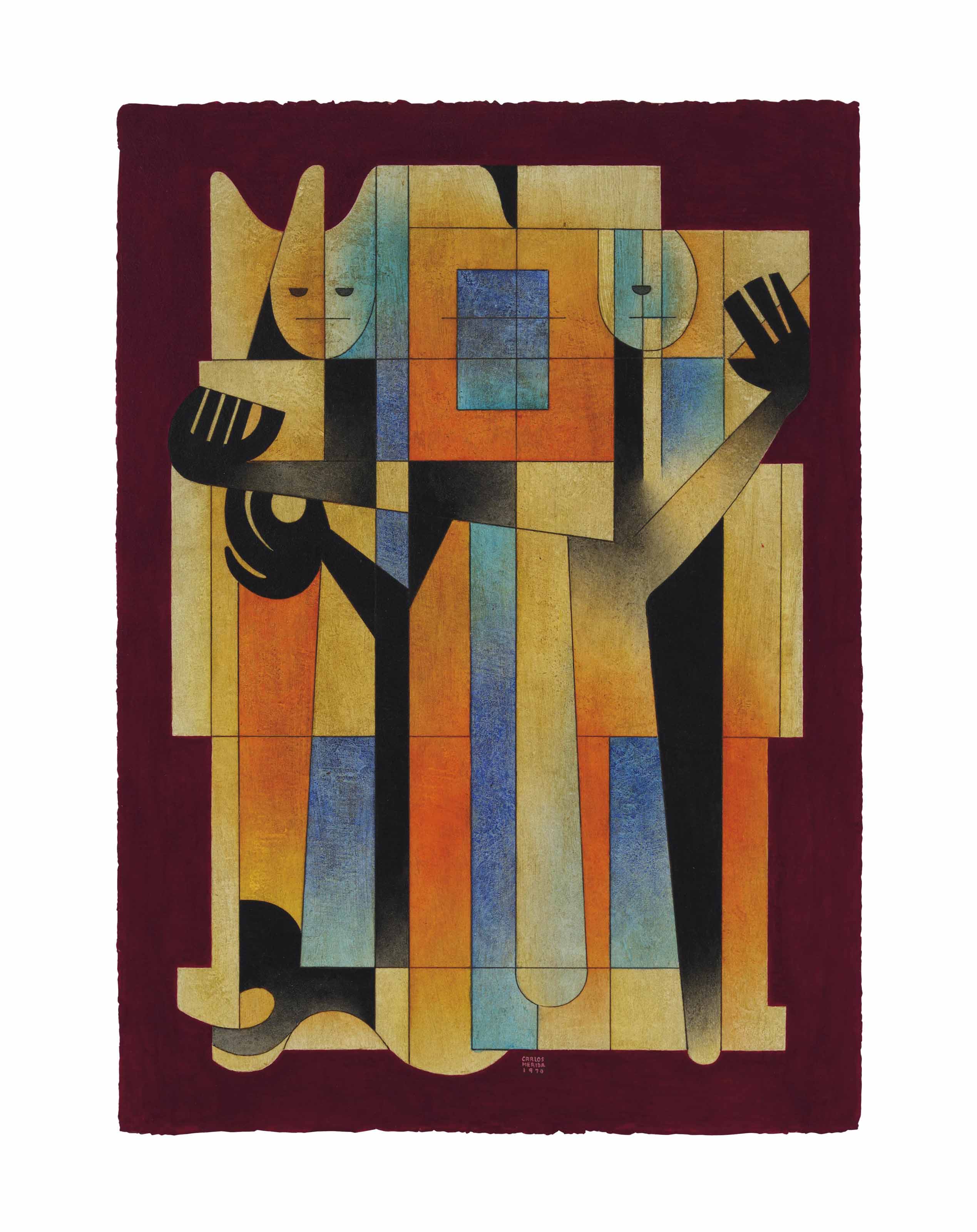 Carlos Mérida (Guatemalan 1891-1984)