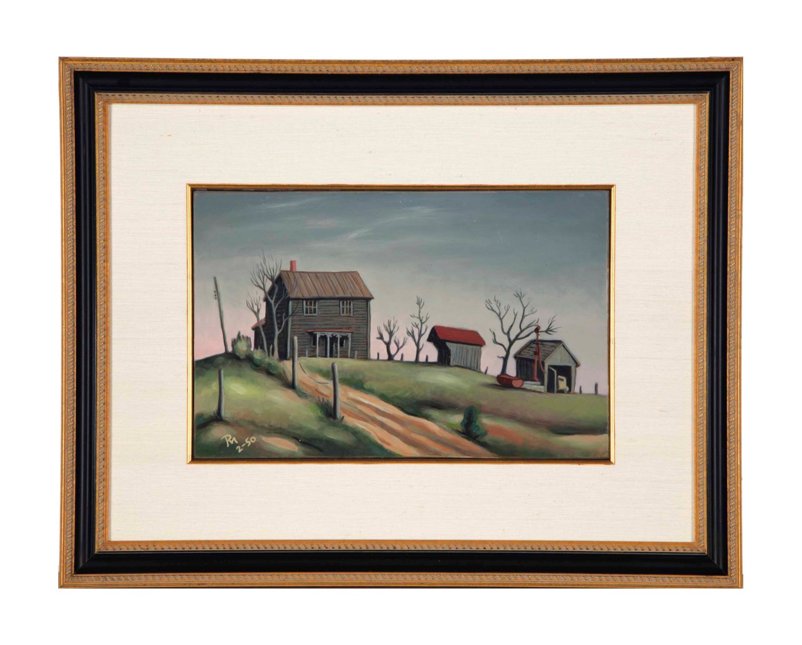 Roger Norman Medearis (AMERICAN, 1920-2001) , Cold Day in February ...