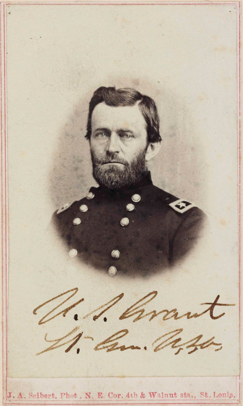 GRANT, Ulysses S. (1822-1885), President, Lt. General. Autograph letter ...