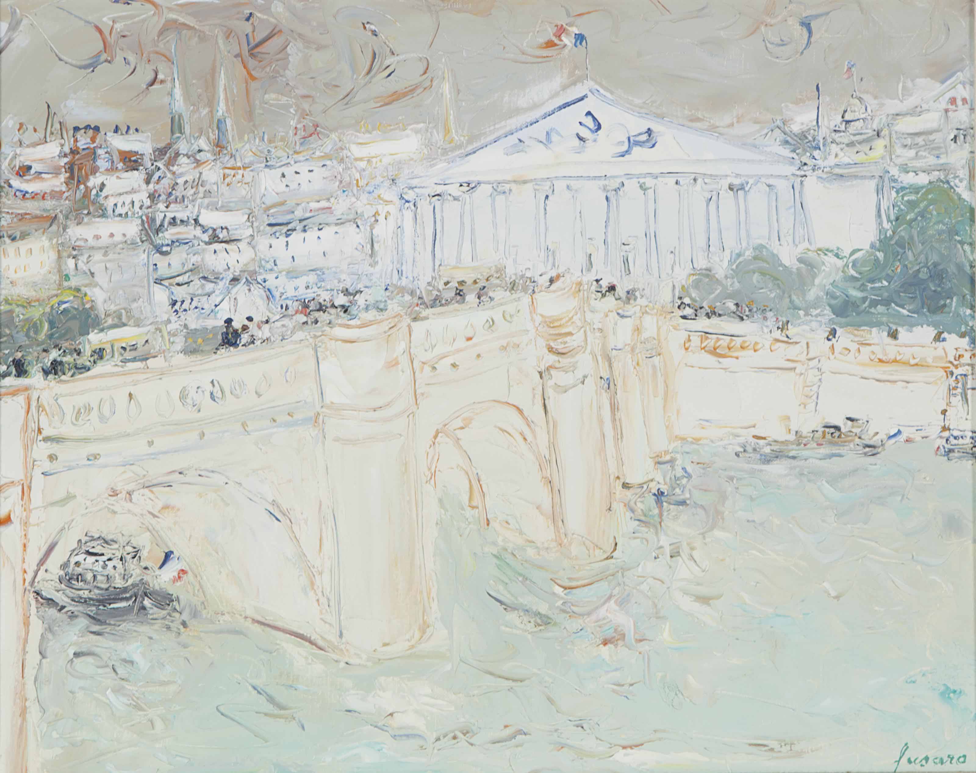 Jean Fusaro (French, b. 1925) , Chambres des Députés, Paris | Christie's