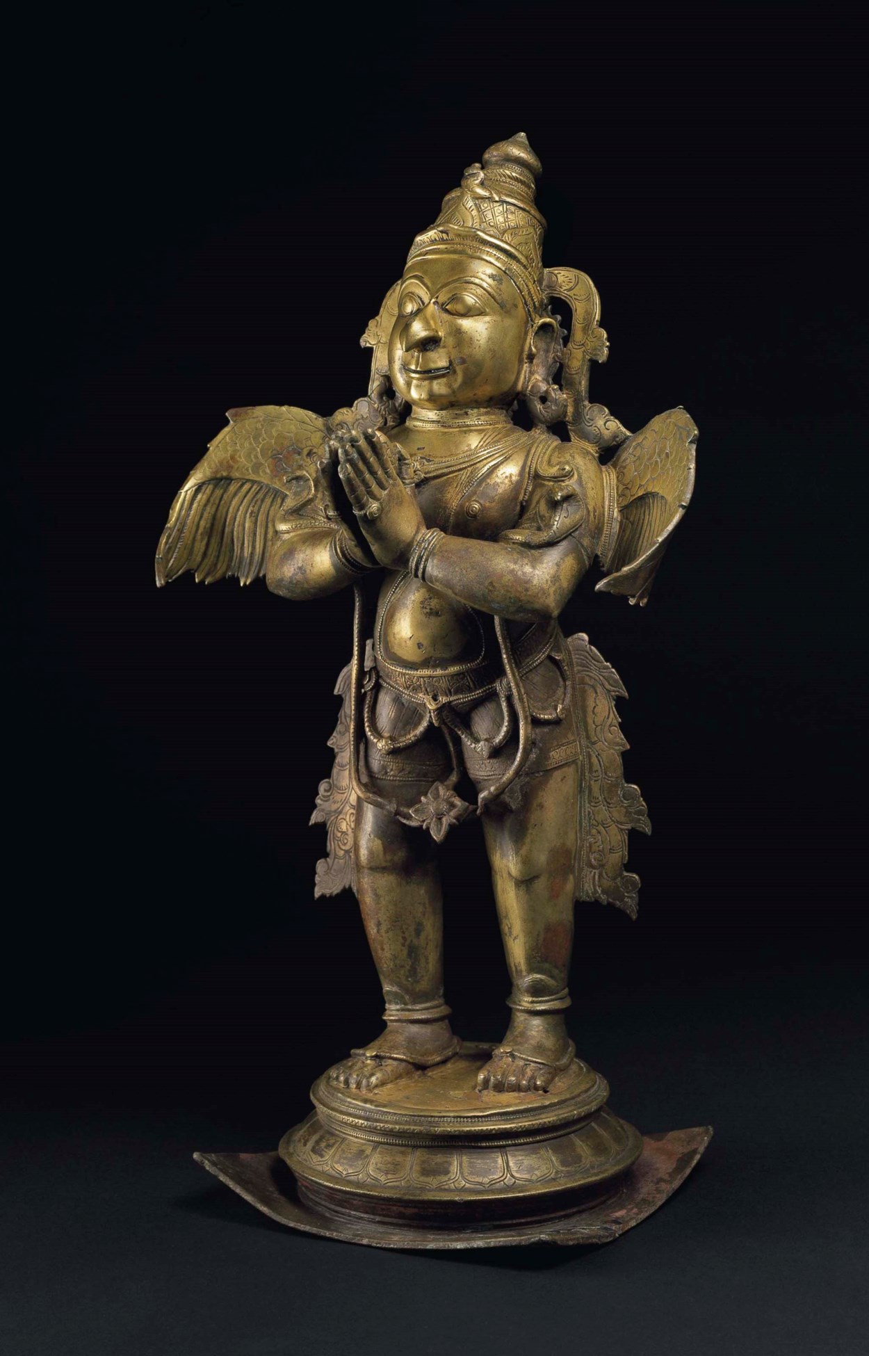 A bronze figure of Garuda , NORTH INDIA, HIMACHAL PRADESH, 15TH/16TH ...