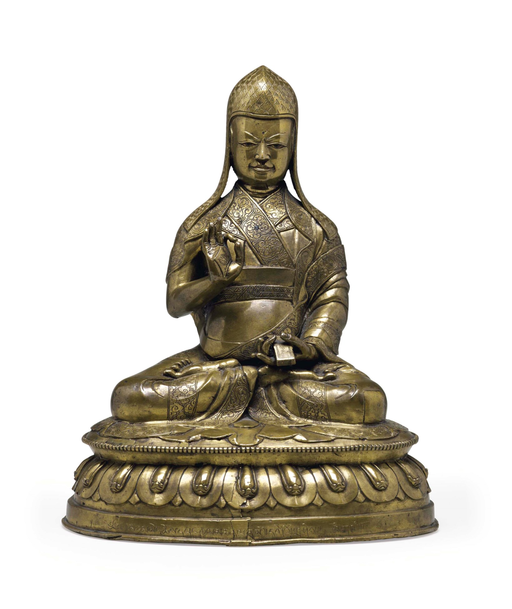 A bronze figure of Chowang Gyaltsen , TIBET, CIRCA 16TH CENTURY ...