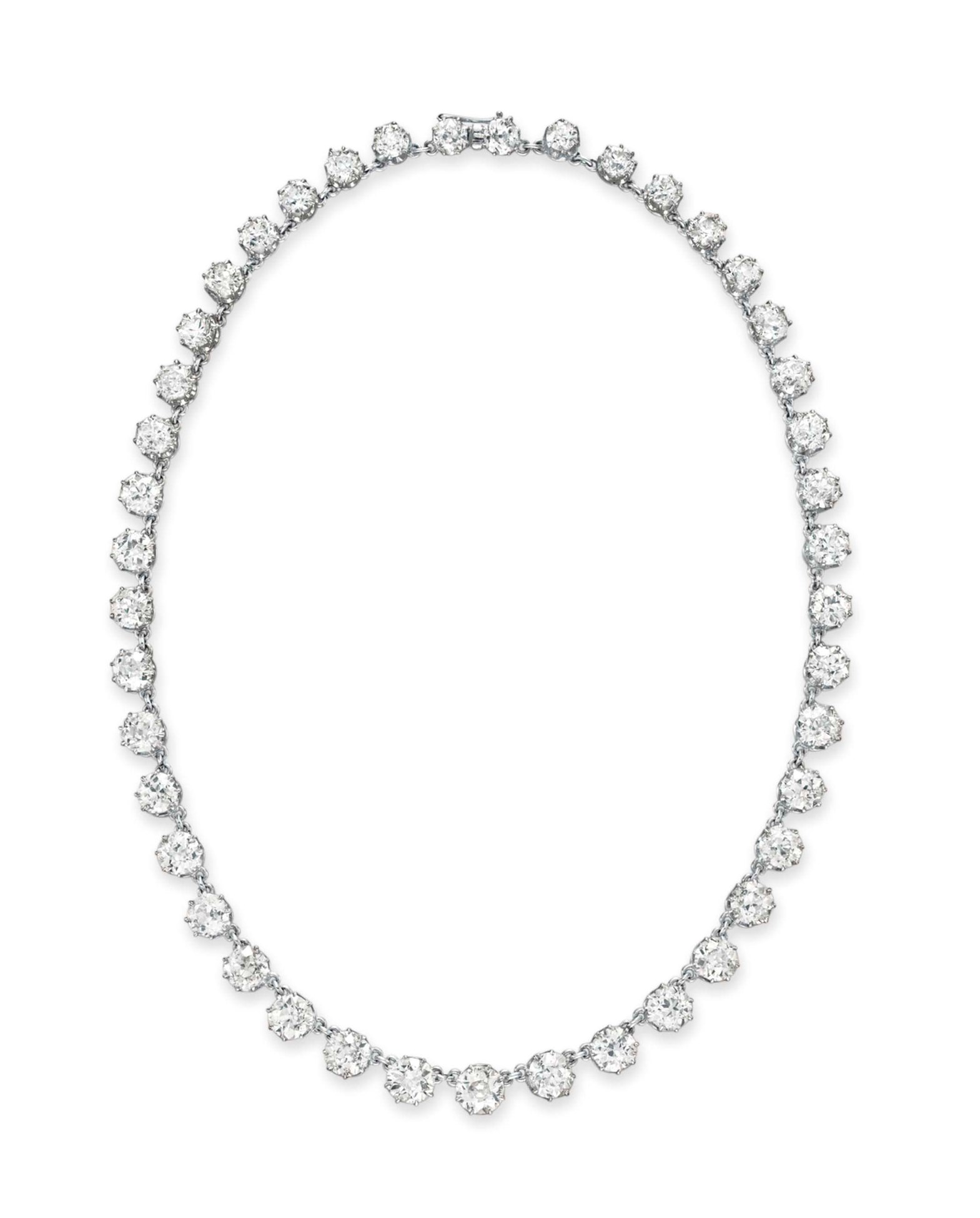 A DIAMOND LINE NECKLACE | Christie's