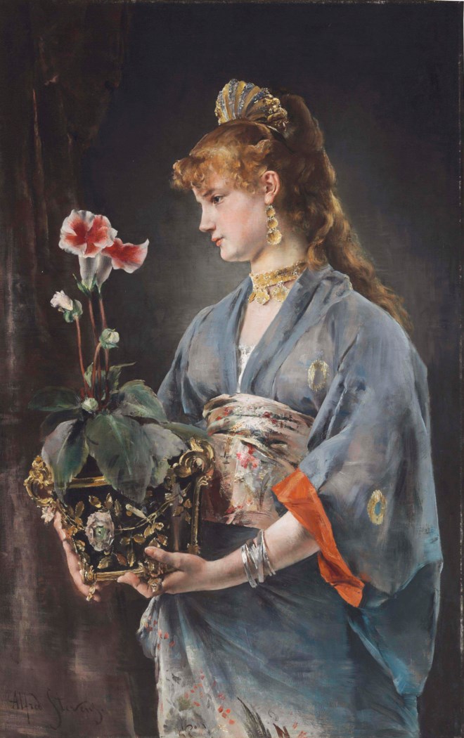 Alfred Stevens (Belgian, 1823-1906) , Yamatori | Christie's