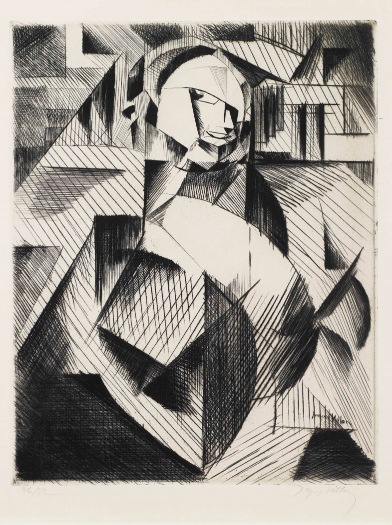 JACQUES VILLON (1875-1963) , Portrait d'Acteur ou L'Acteur | Christie's