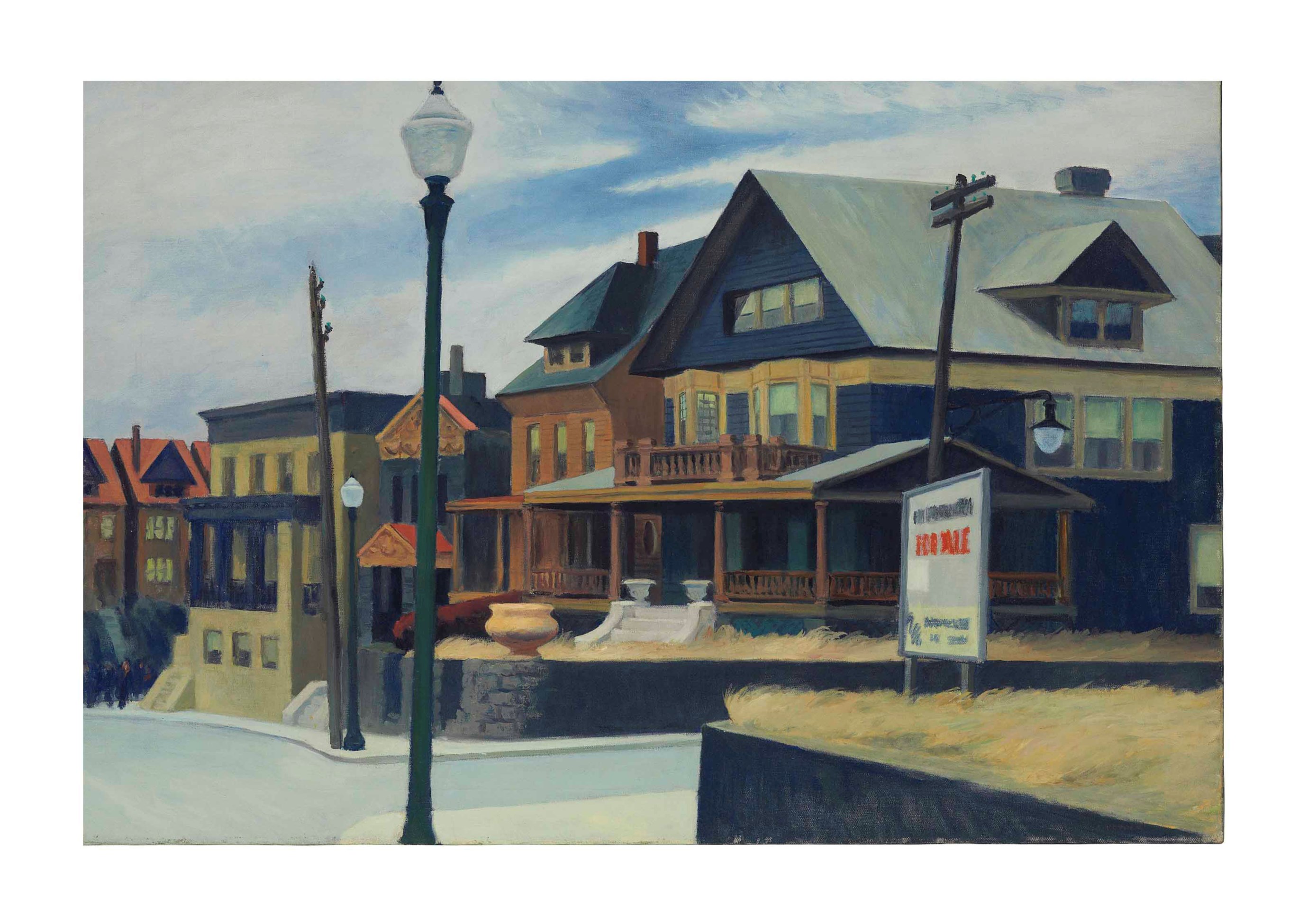 Edward Hopper (1882-1967) , East Wind Over Weehawken | Christie's