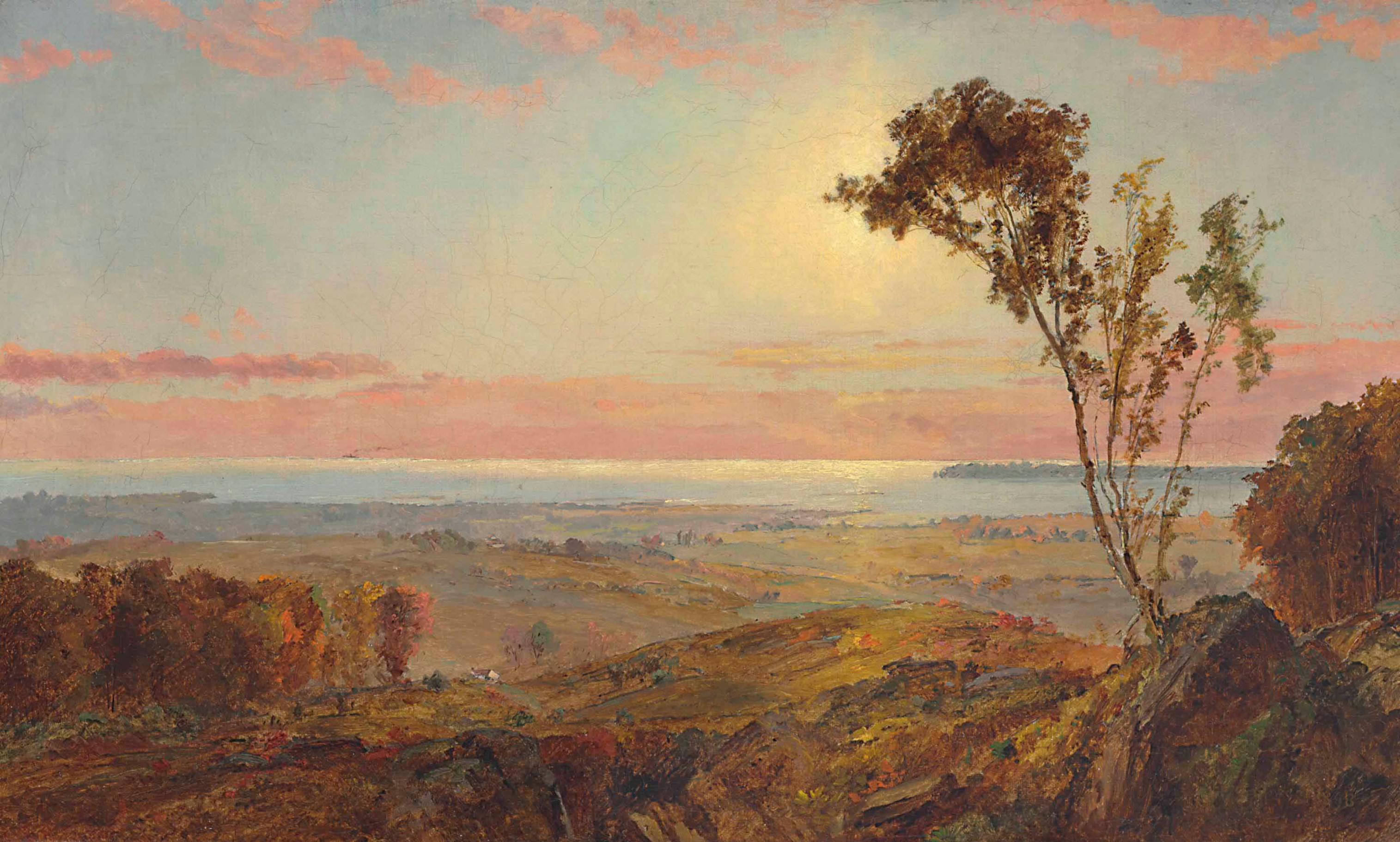 Jasper Francis Cropsey (1823-1900) , View of Staten Island | Christie's