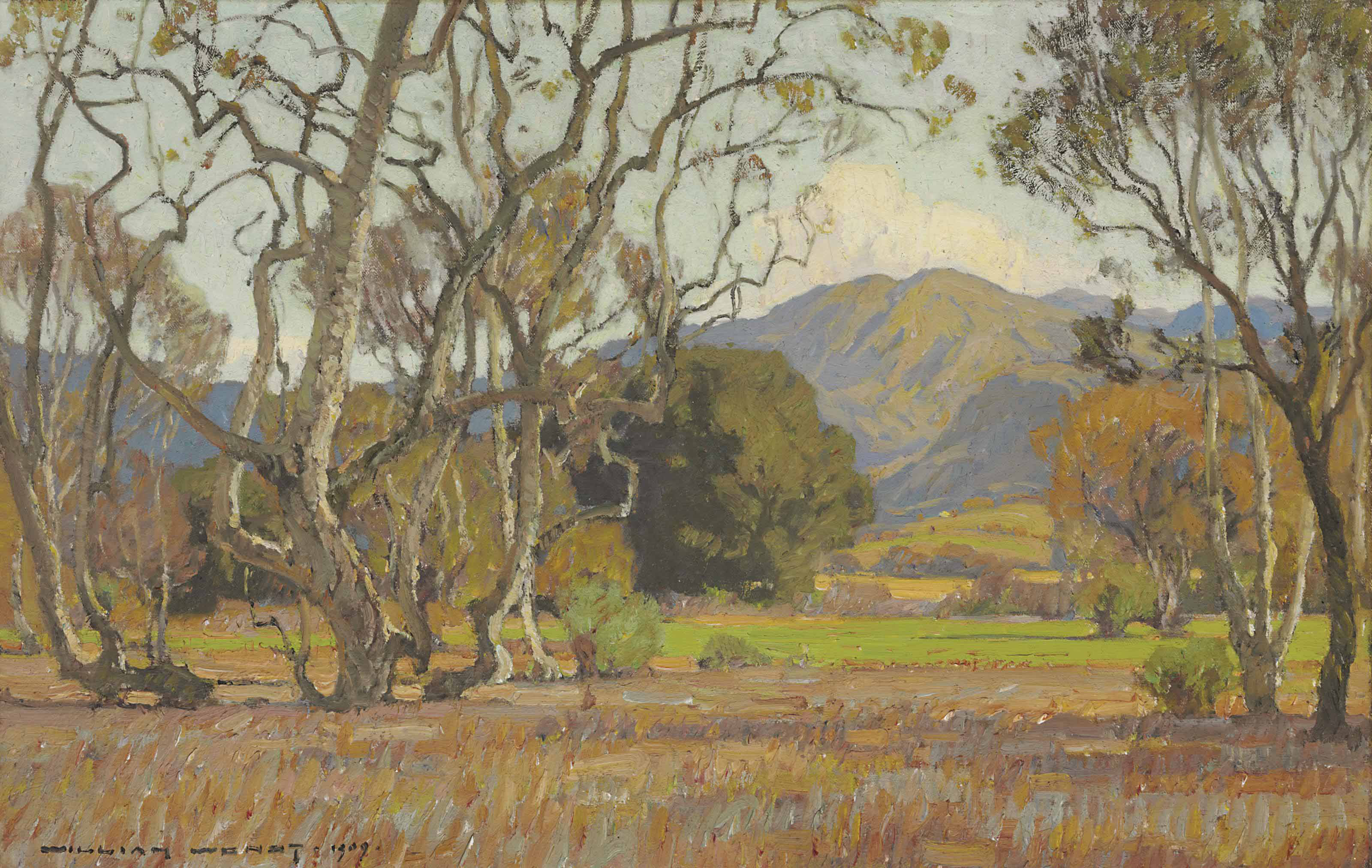 William Wendt (1865-1946) , Untitled (Landscape) | Christie's