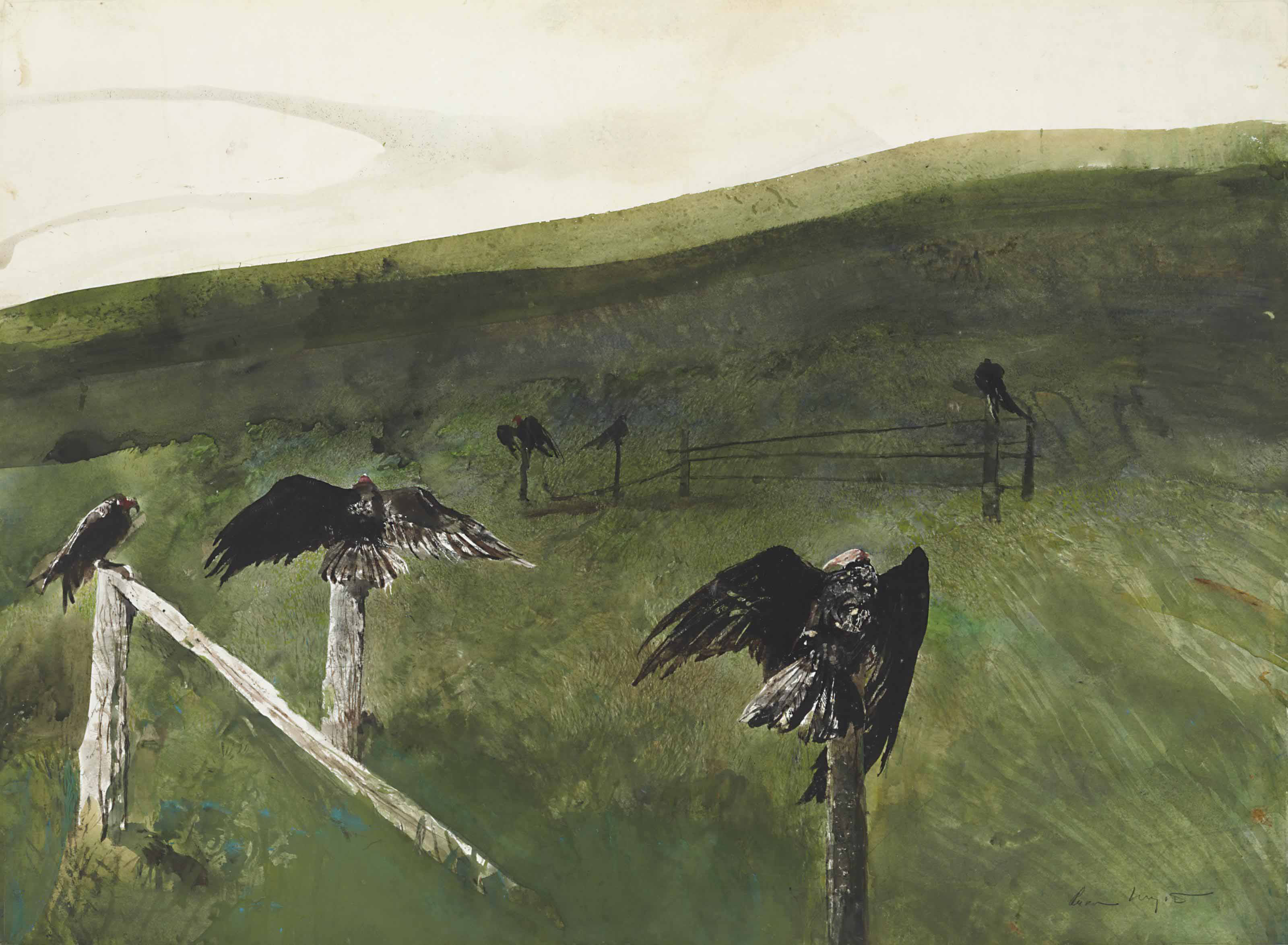 Andrew Wyeth (1917-2009) , After Lunch | Christie's
