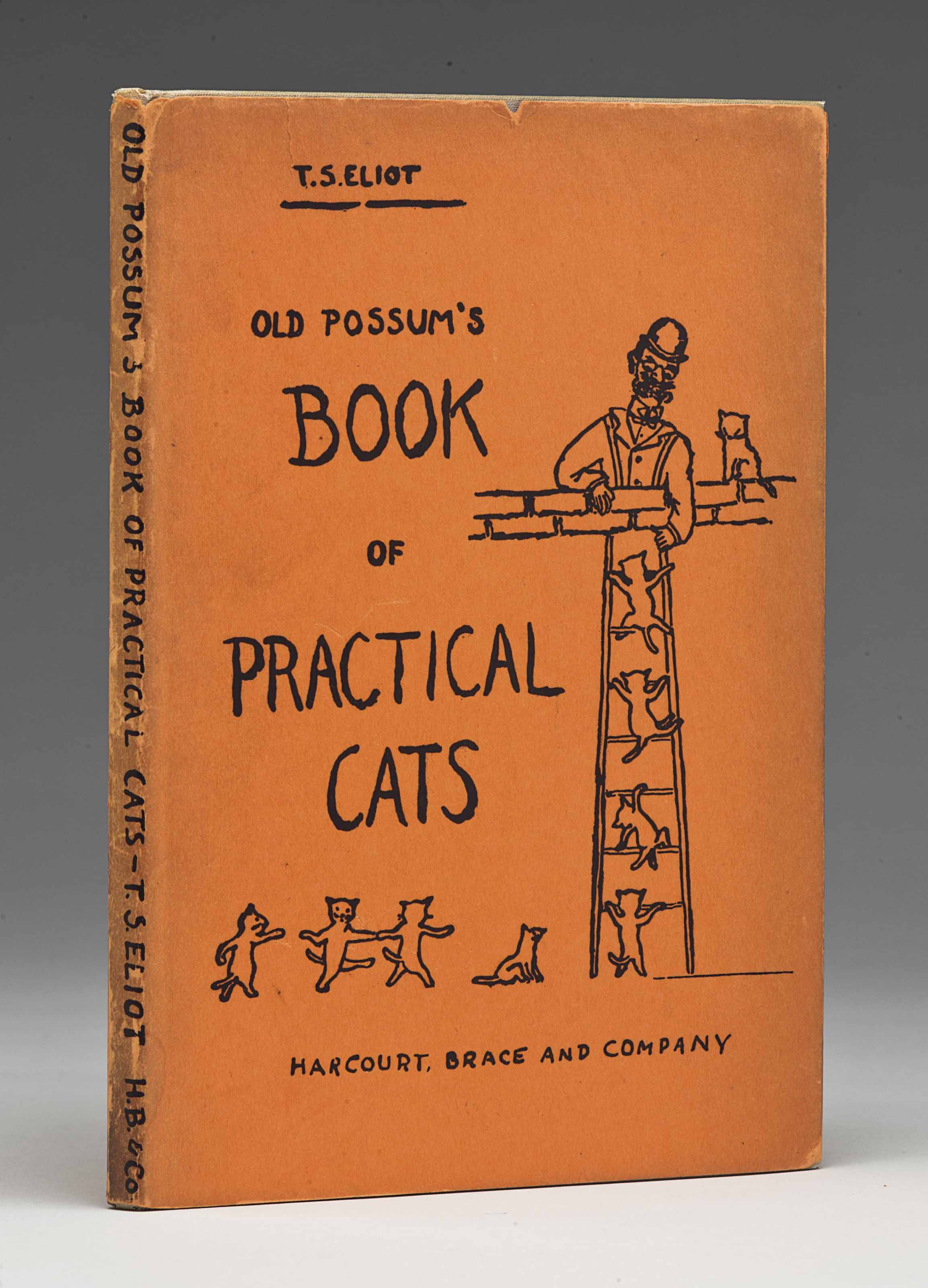 ELIOT, T.S. (1888-1965). Old Possum's Book of Practical Cats . New York ...