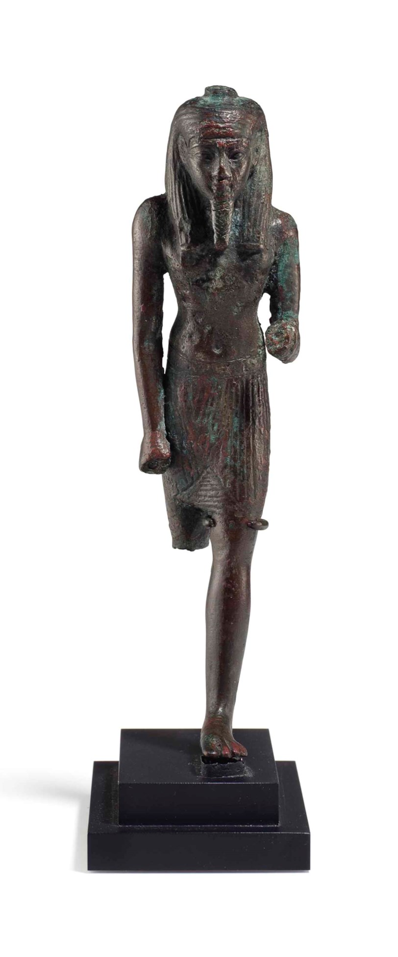 AN EGYPTIAN BRONZE NEFERTEM , THIRD INTERMEDIATE PERIOD TO LATE PERIOD ...
