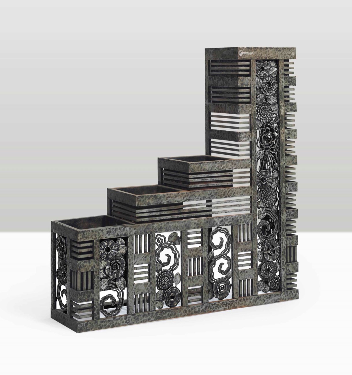 EDGAR BRANDT (1880-1960) , A JARDINIERE, CIRCA 1926-28 | Christie's