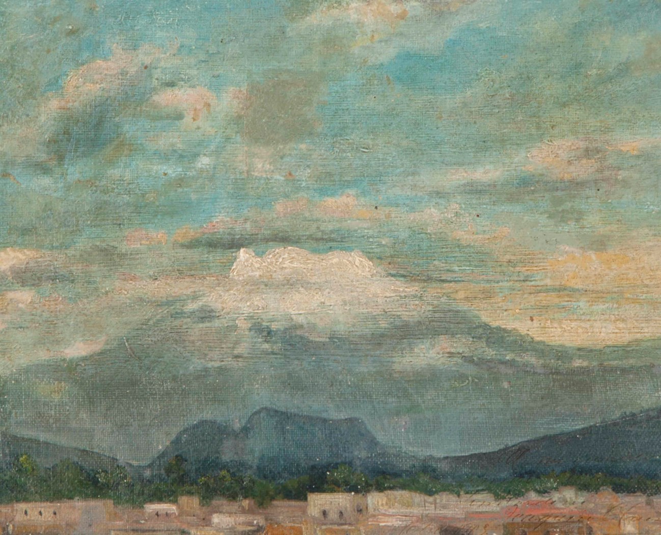 Joaquín Clausell (Mexican, 1866-1935) , Paisaje del Iztlacchihuatl ...