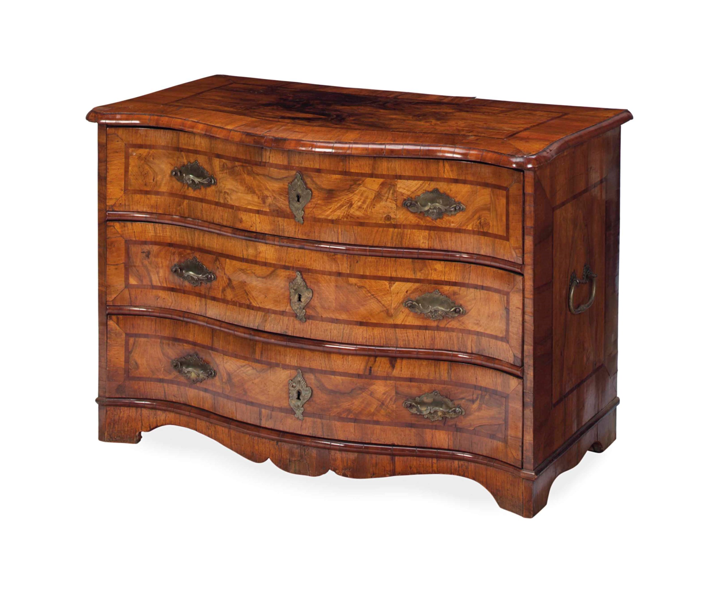 A NORTH EUROPEAN WALNUT COMMODE, , FIRST HALF 18TH CENTURY | Christie's