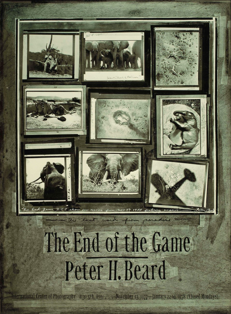 PETER BEARD (B. 1938) , 'Peter H. Beard: The End of the Game', for ...