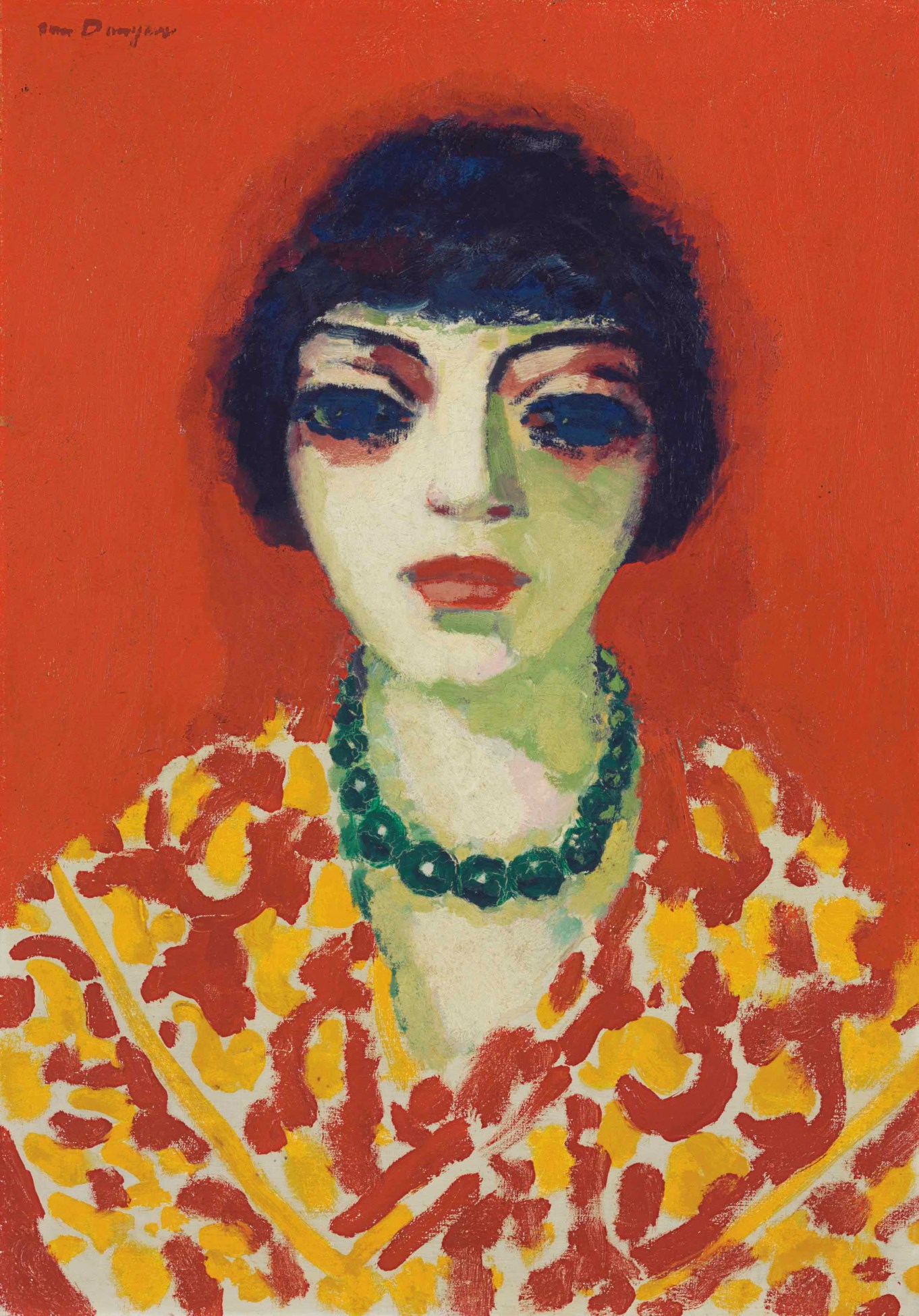 Kees van Dongen (1877-1968) , La femme au collier vert | Christie's