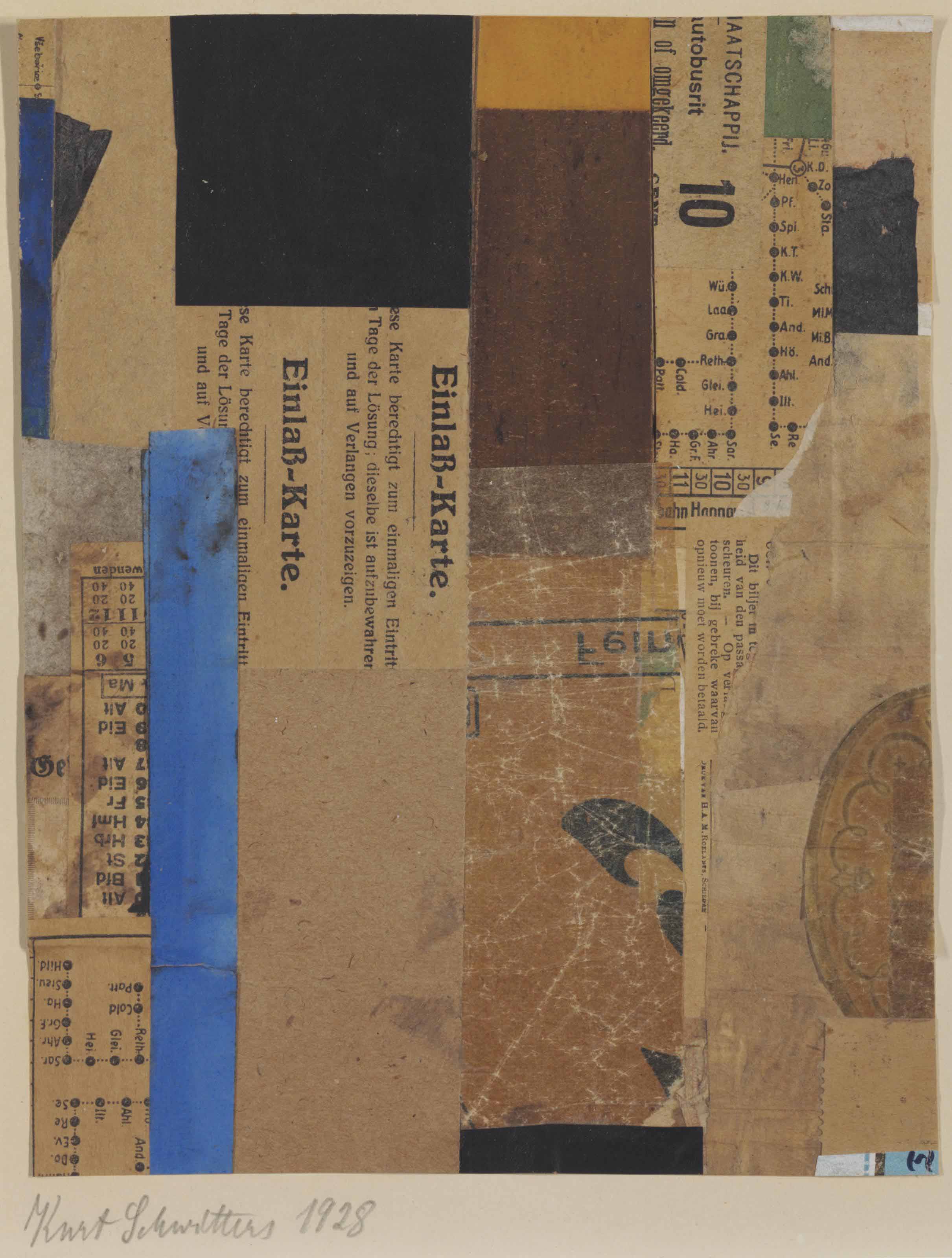 Kurt Schwitters (1887-1948)