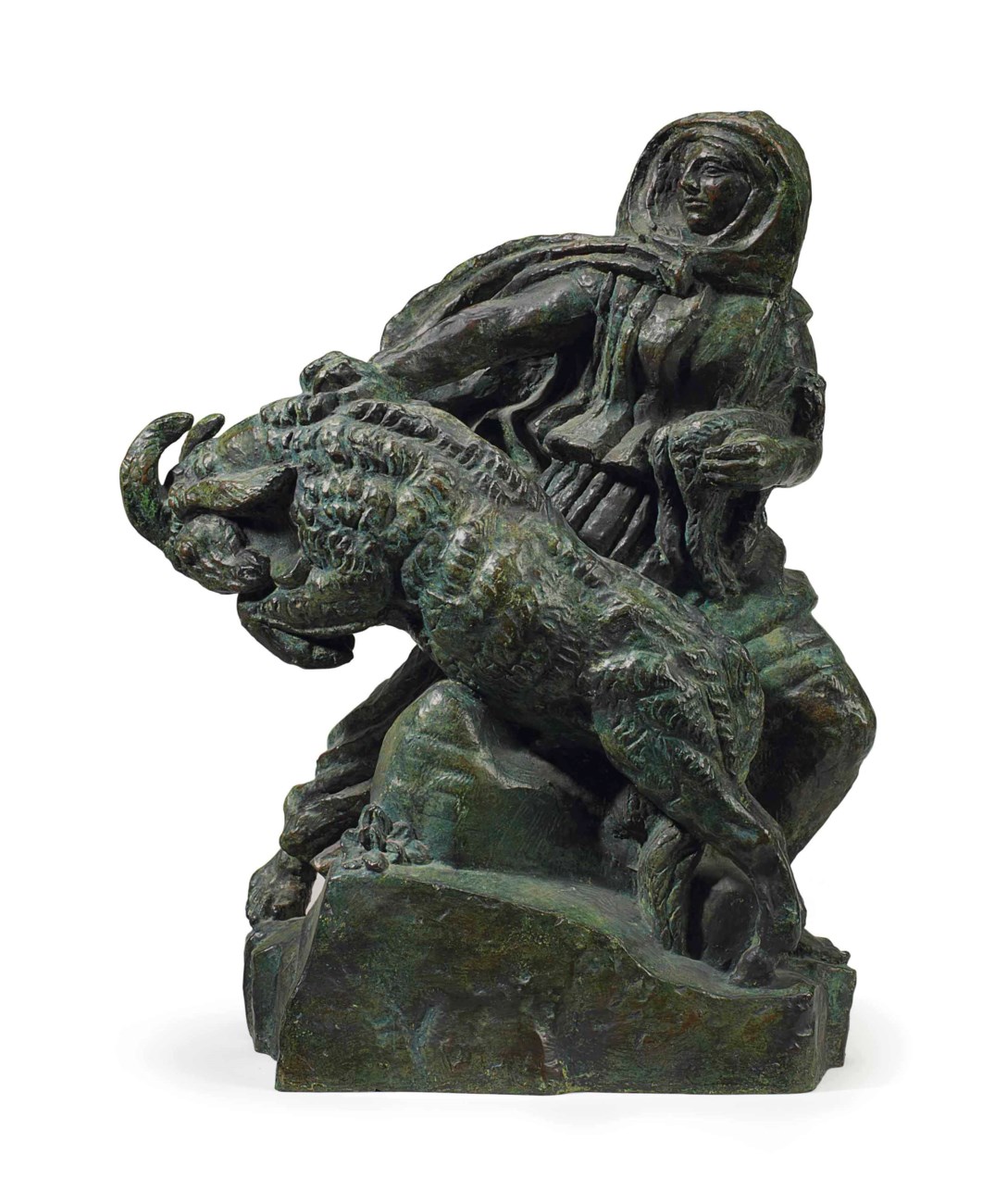 Emile-Antoine Bourdelle (1861-1929) , Le bélier rétif | Christie's