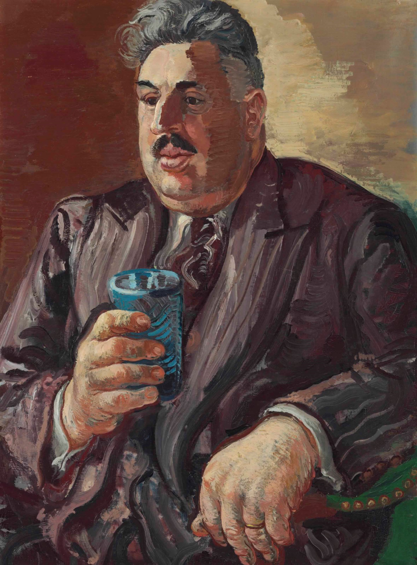 George Grosz (1893-1959) , Portrait of Erich Cohn | Christie's