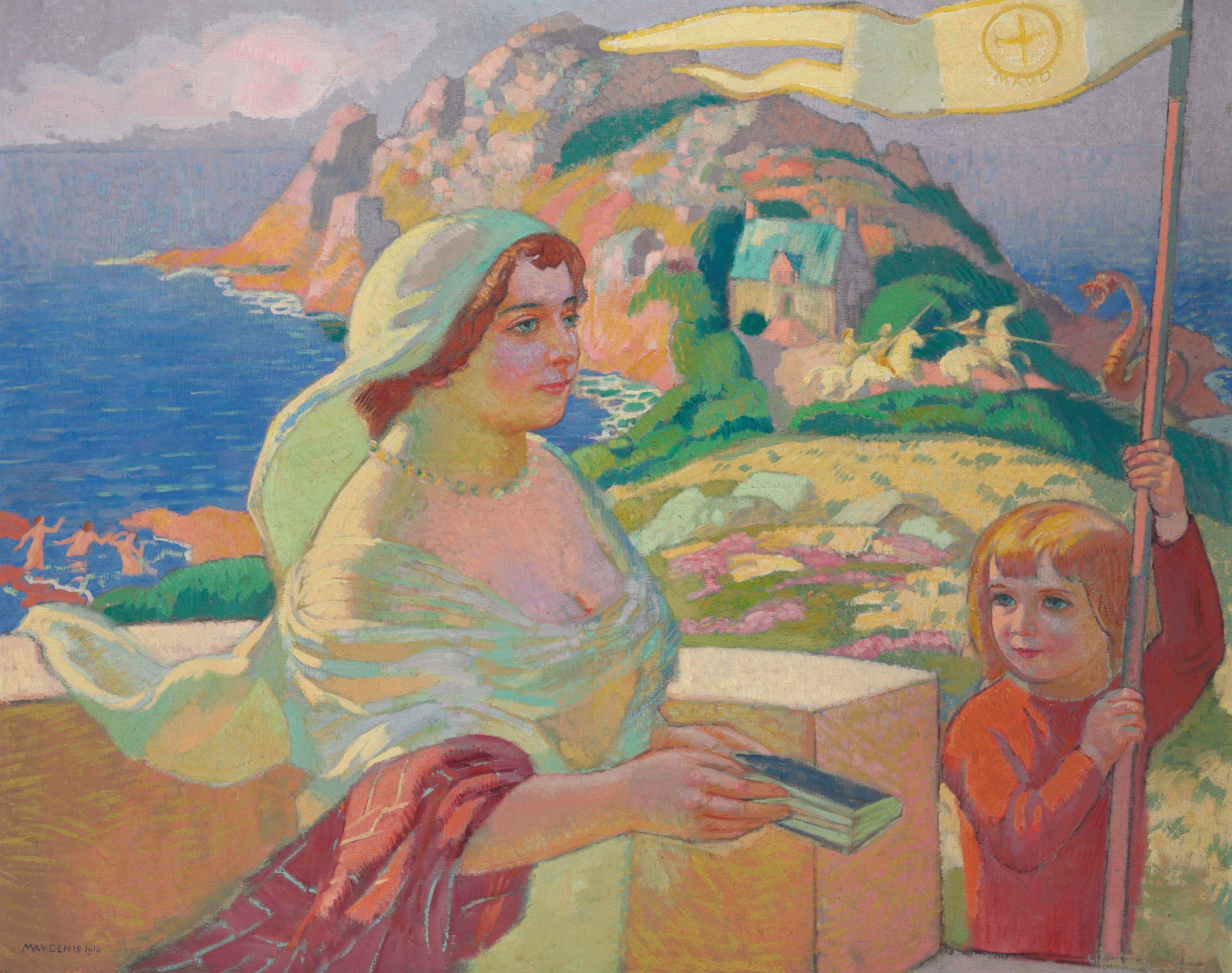 Maurice Denis (1870-1943) , La princesse dans la tour | Christie's