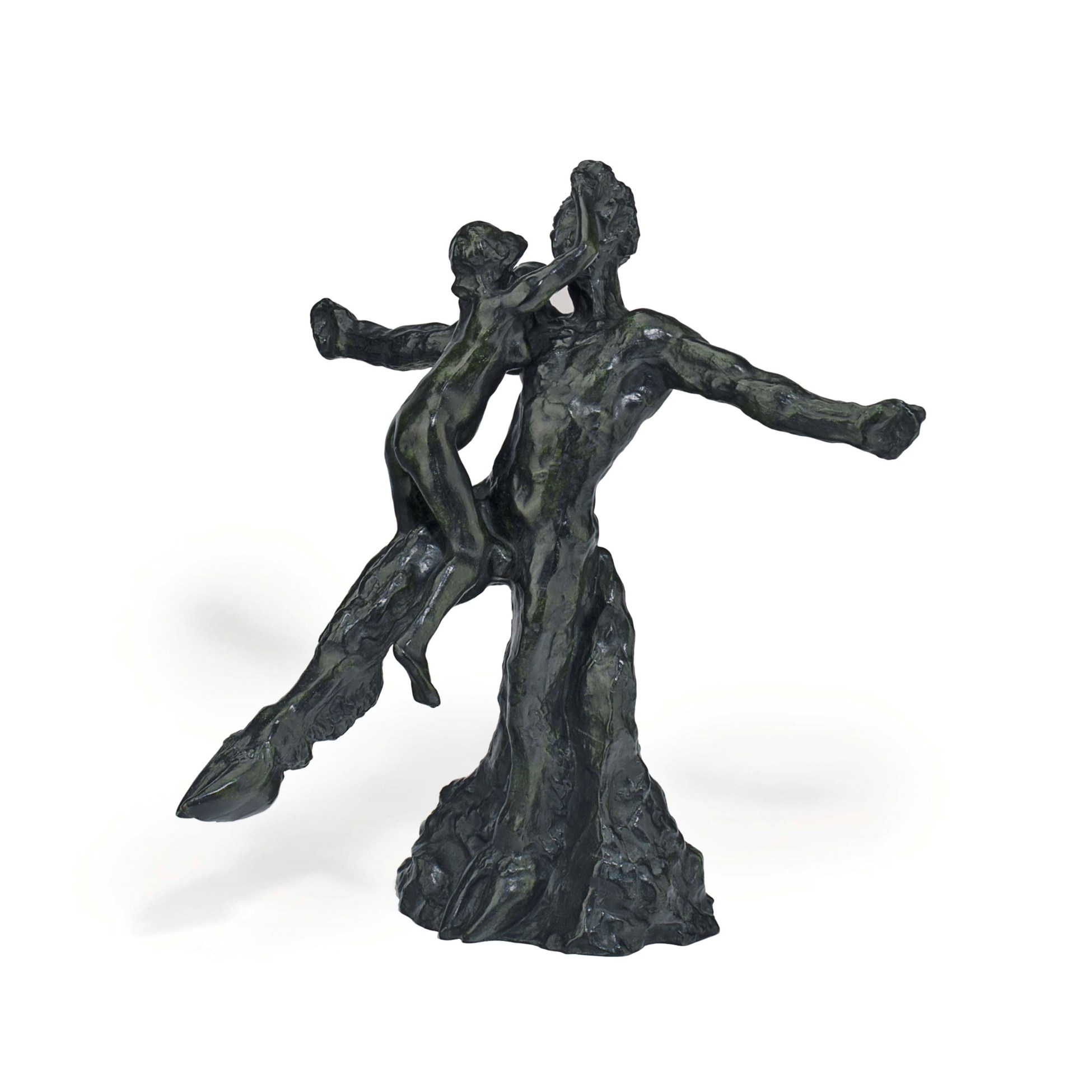 Auguste Rodin (1840-1917) , Faune et faunesse dit aussi "Vieux Chêne ...