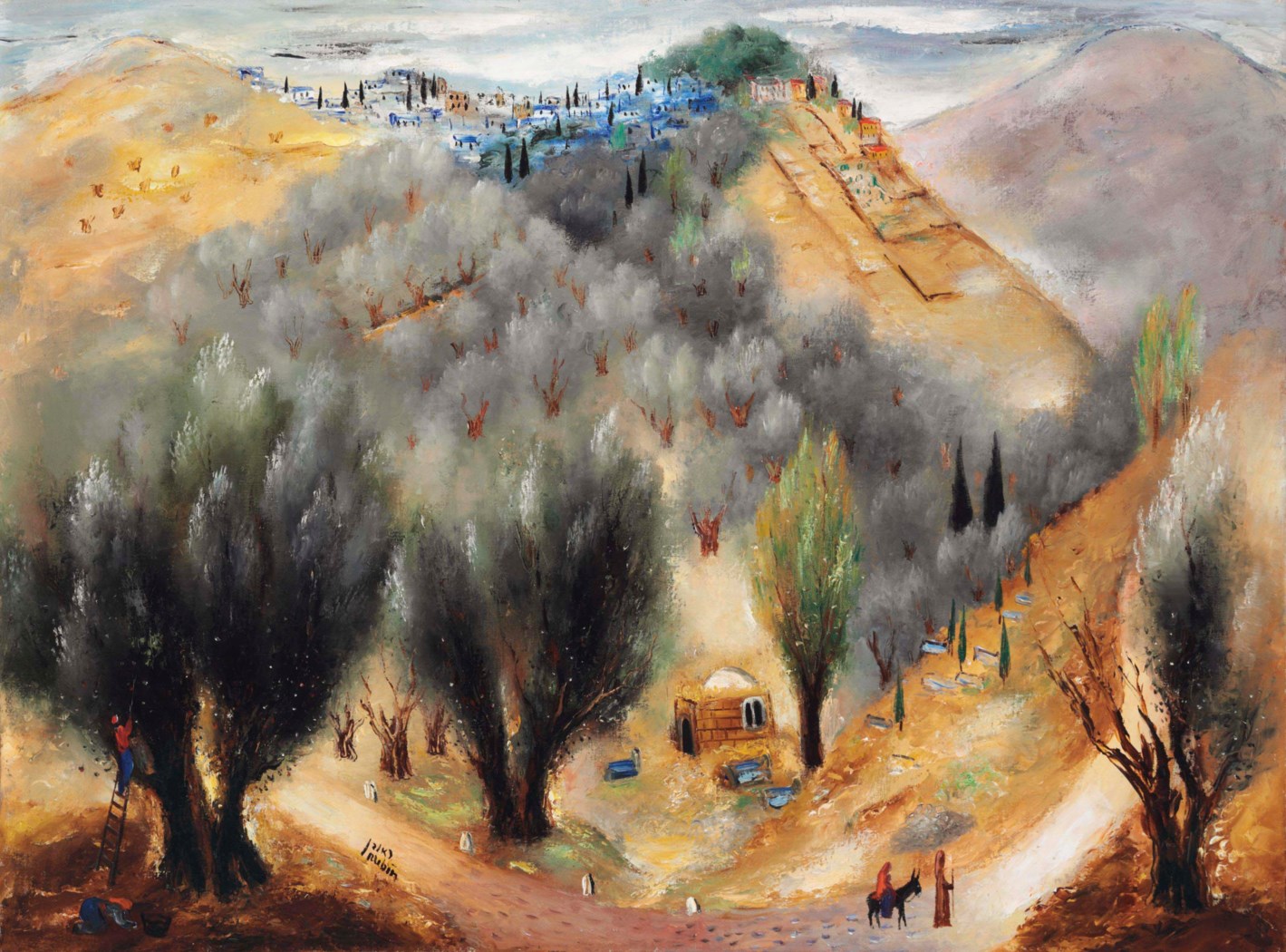 Reuven Rubin (1893-1974) , Safed in Galilee | Christie's