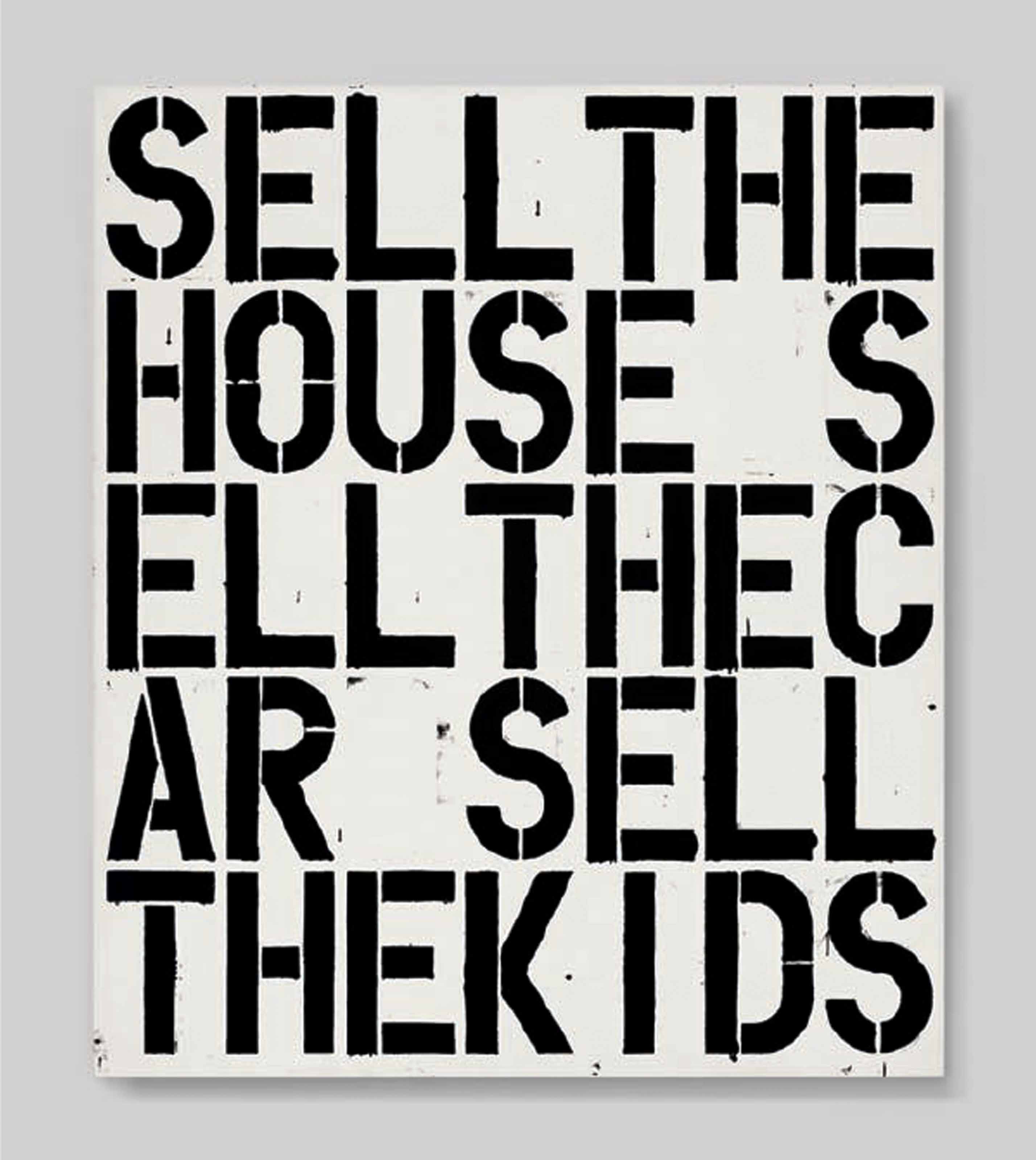 Christopher Wool (B. 1955)