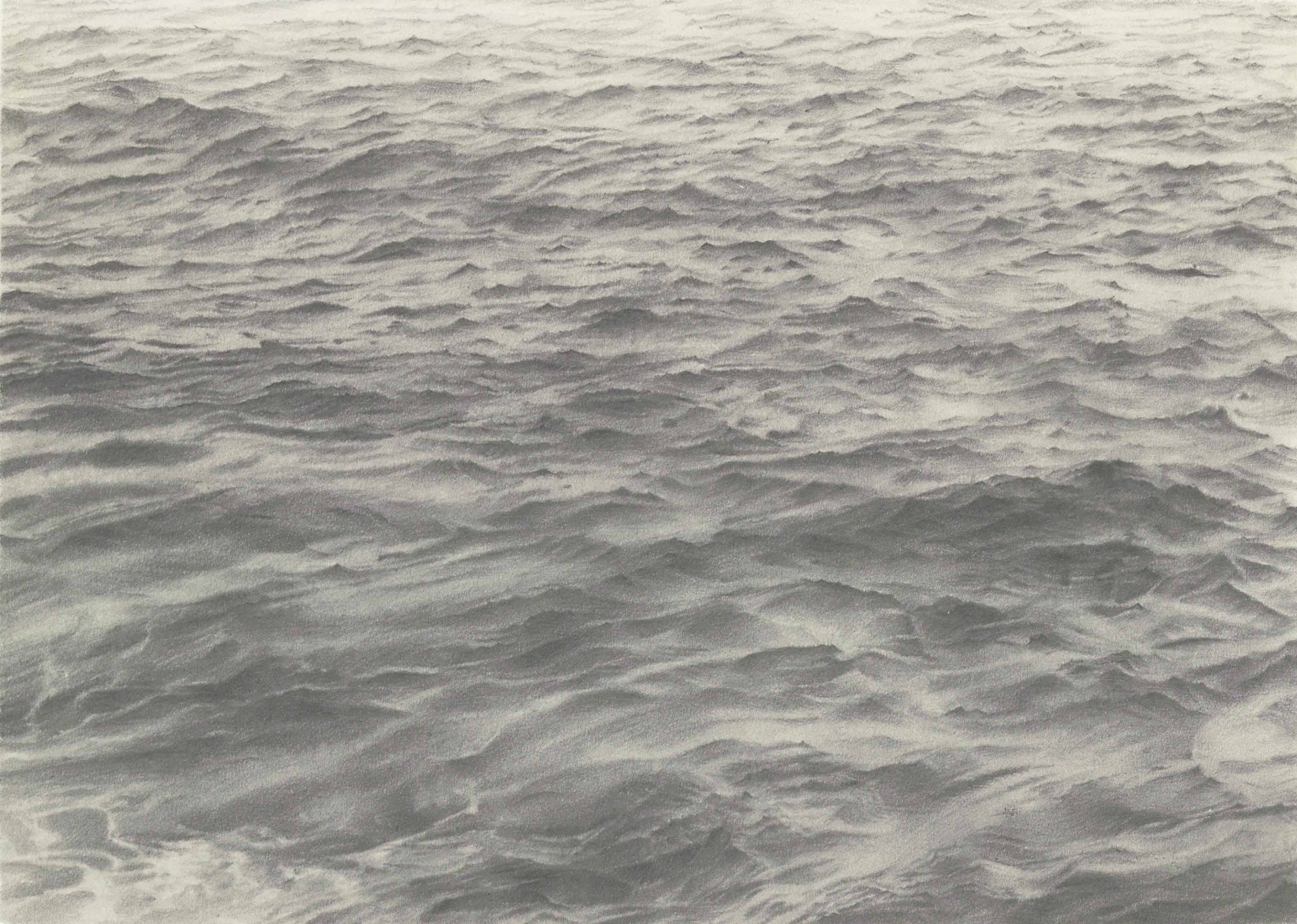 Vija Celmins (b. 1939) , Untitled (Ocean) | Christie's