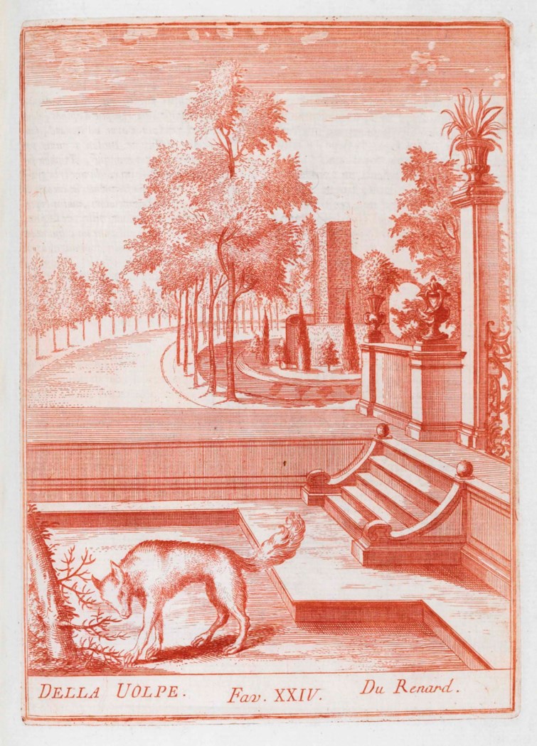 FOSSATI, Giorgio (1706-1778). Raccolta di varie favole, delineate, ed ...