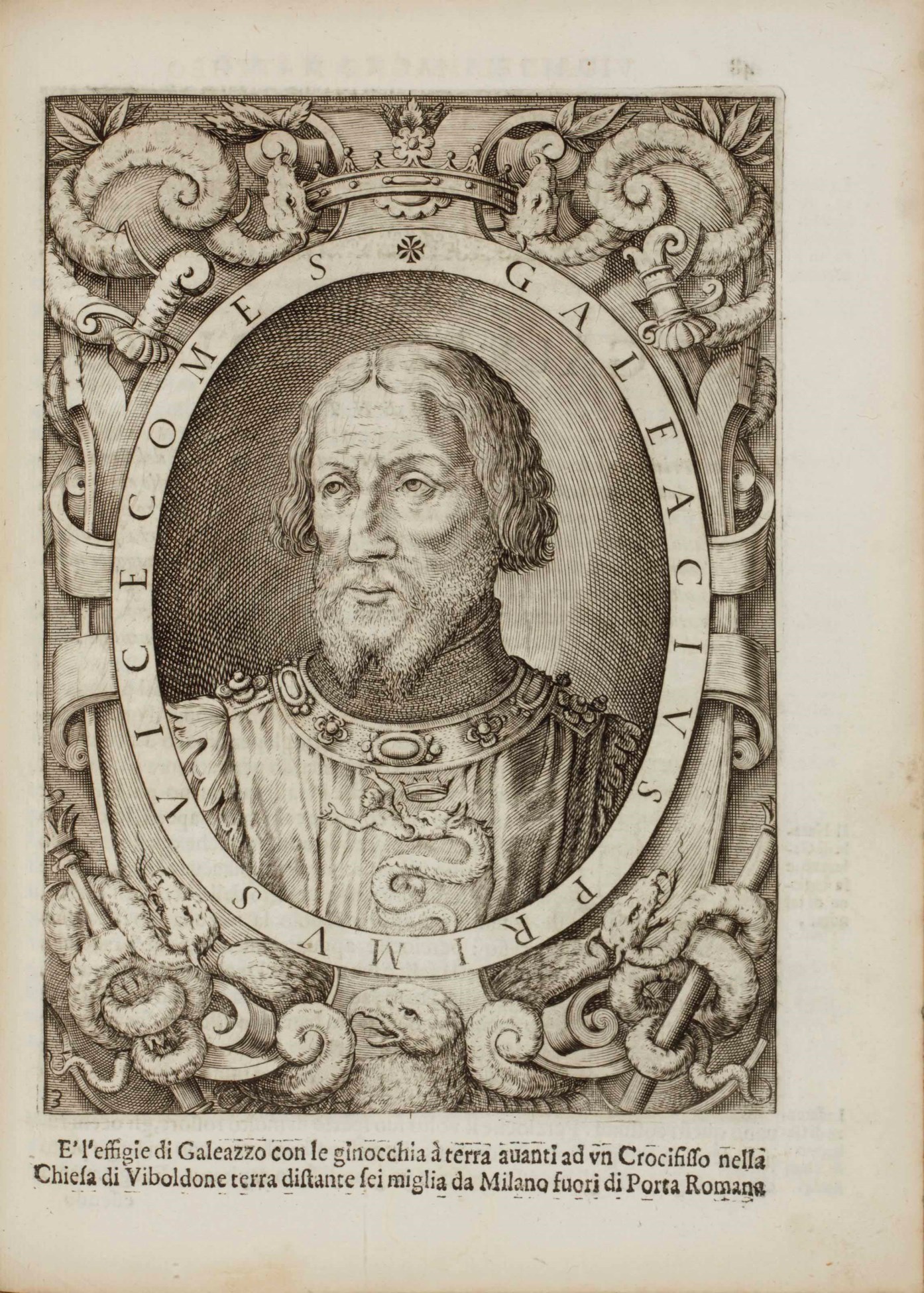 GIOVIO, Paolo (1483-1552). Le vite de I dodeci Visconti che ...