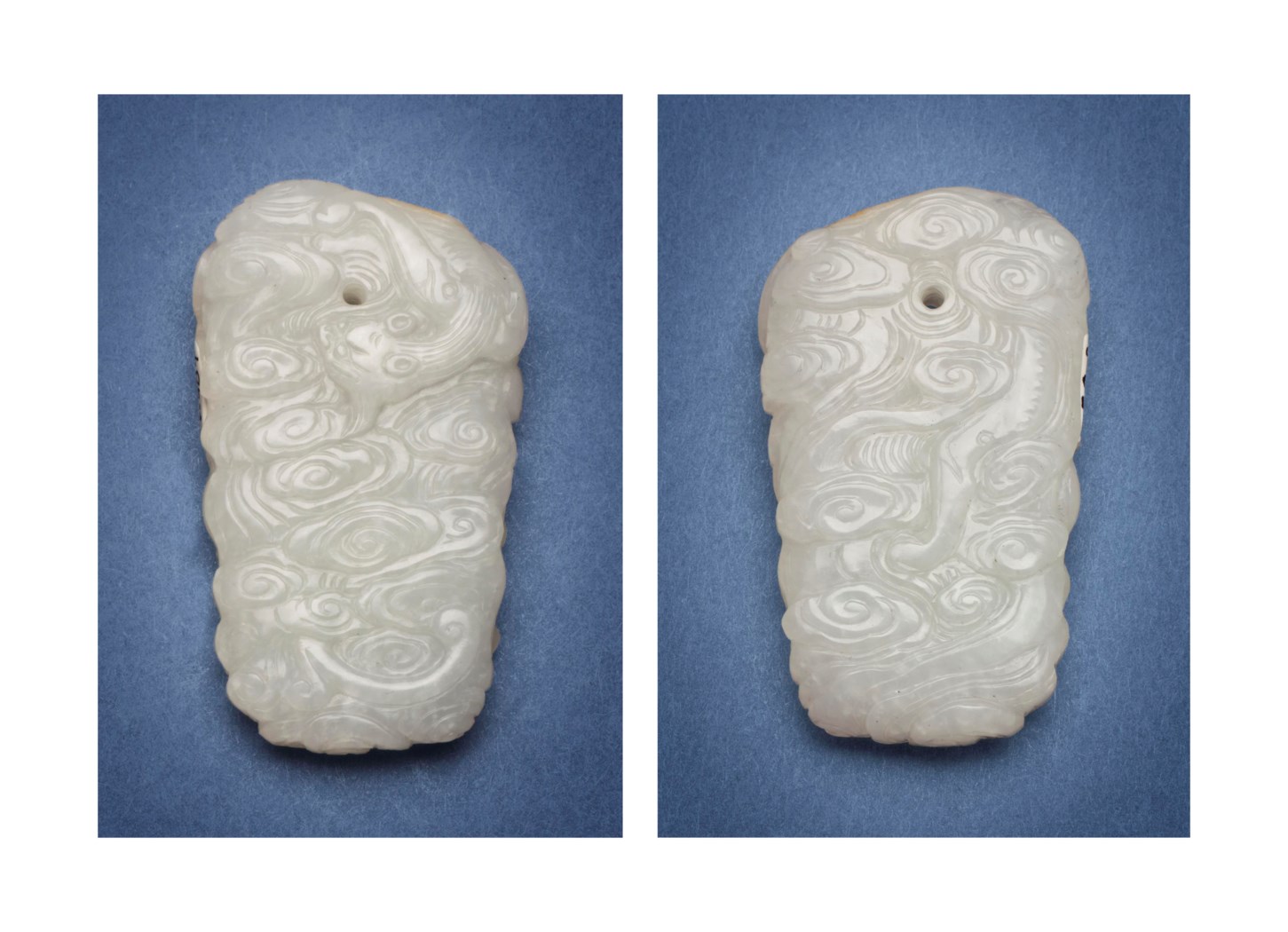A WHITE JADE 'CLOUD' PENDANT , 18TH/19TH CENTURY | Christie's