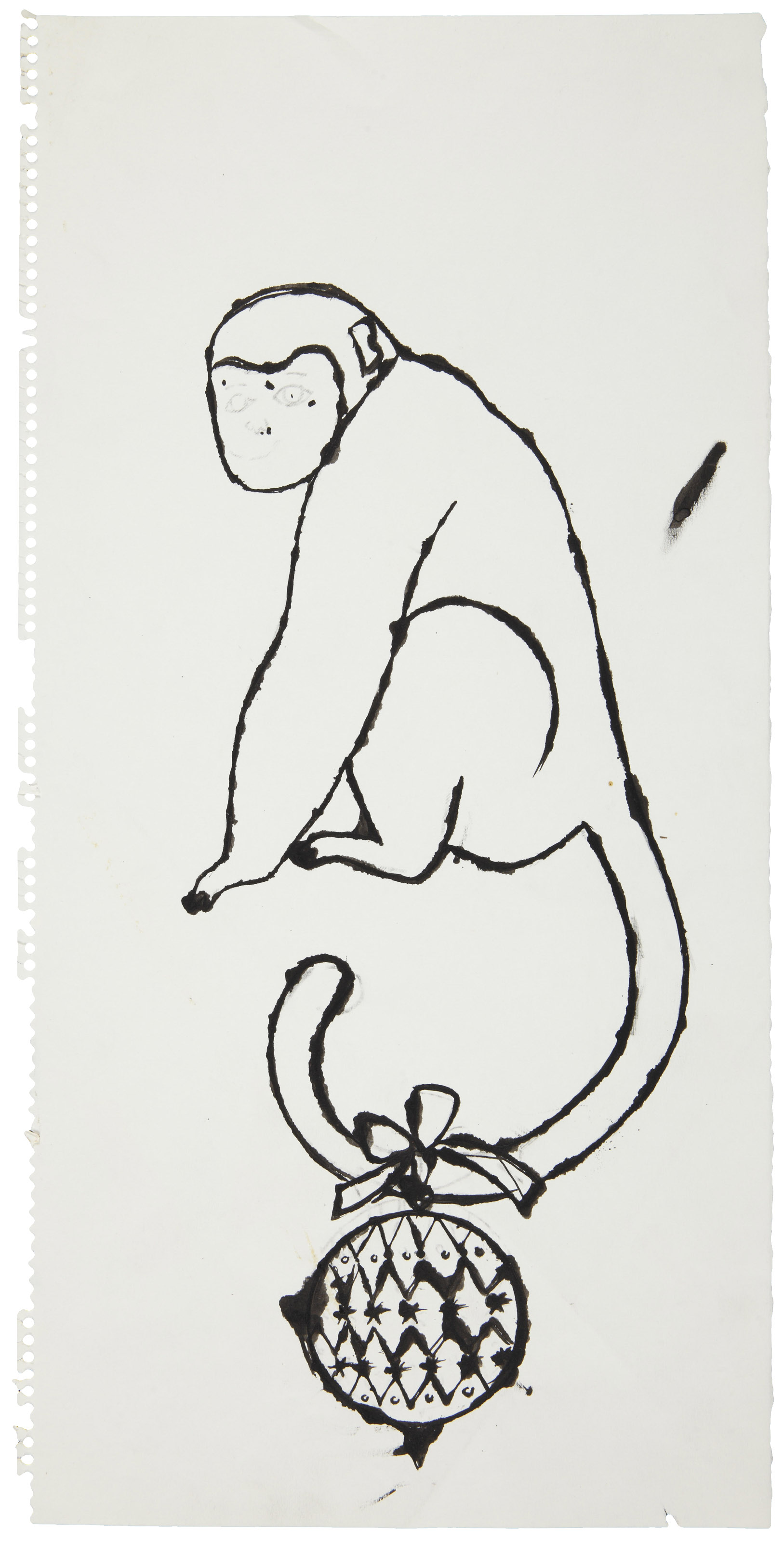 Monkey with Christmas Ball on Tail, ANDY WARHOL (1928-1987) | Christie’s