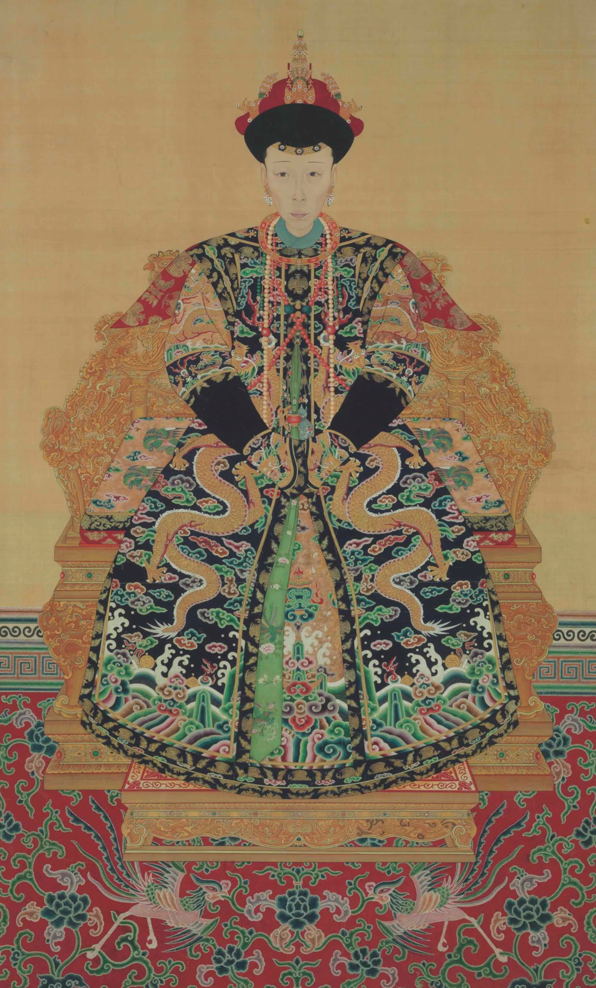 ANONYMOUS (LATE QING DYNASTY) , PORTRAIT OF A ROYAL LADY | Christie's
