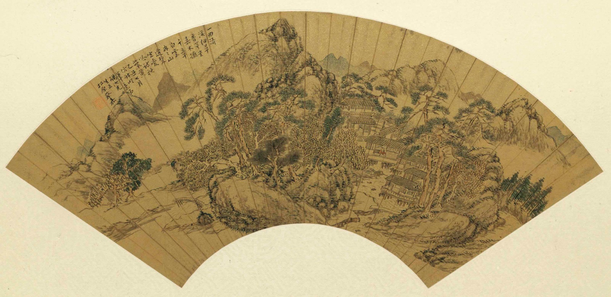 CAI JIA (1686-1756) , RURAL LANDSCAPE | Christie's