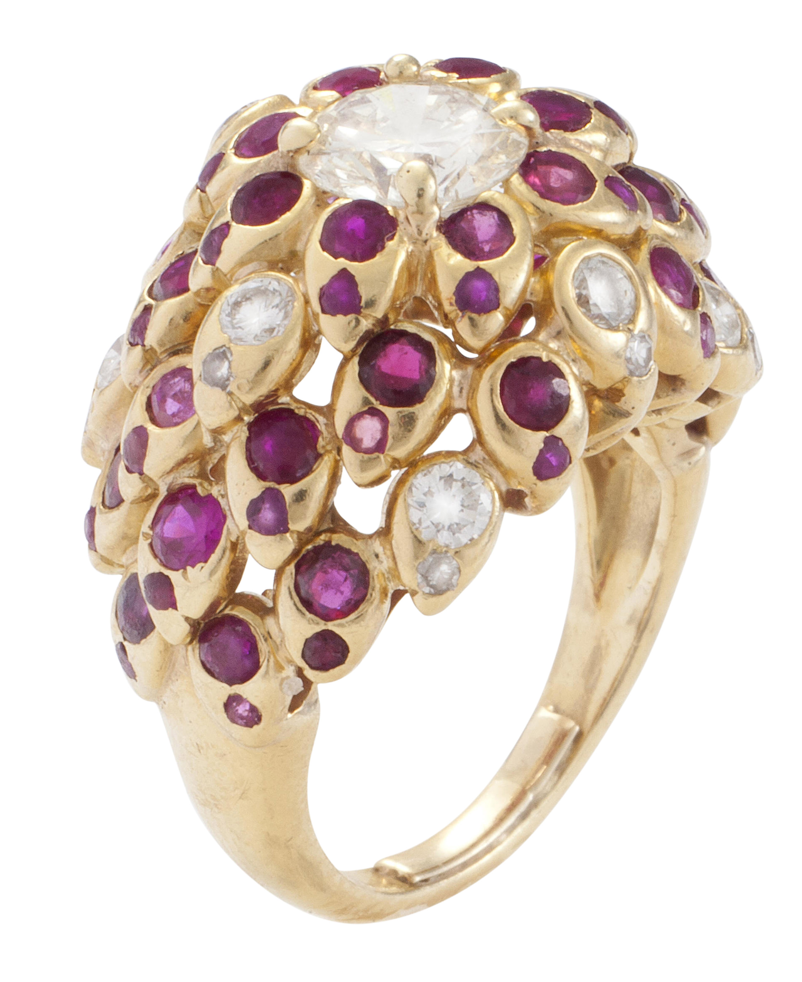 A DIAMOND AND RUBY RING, | Christie’s