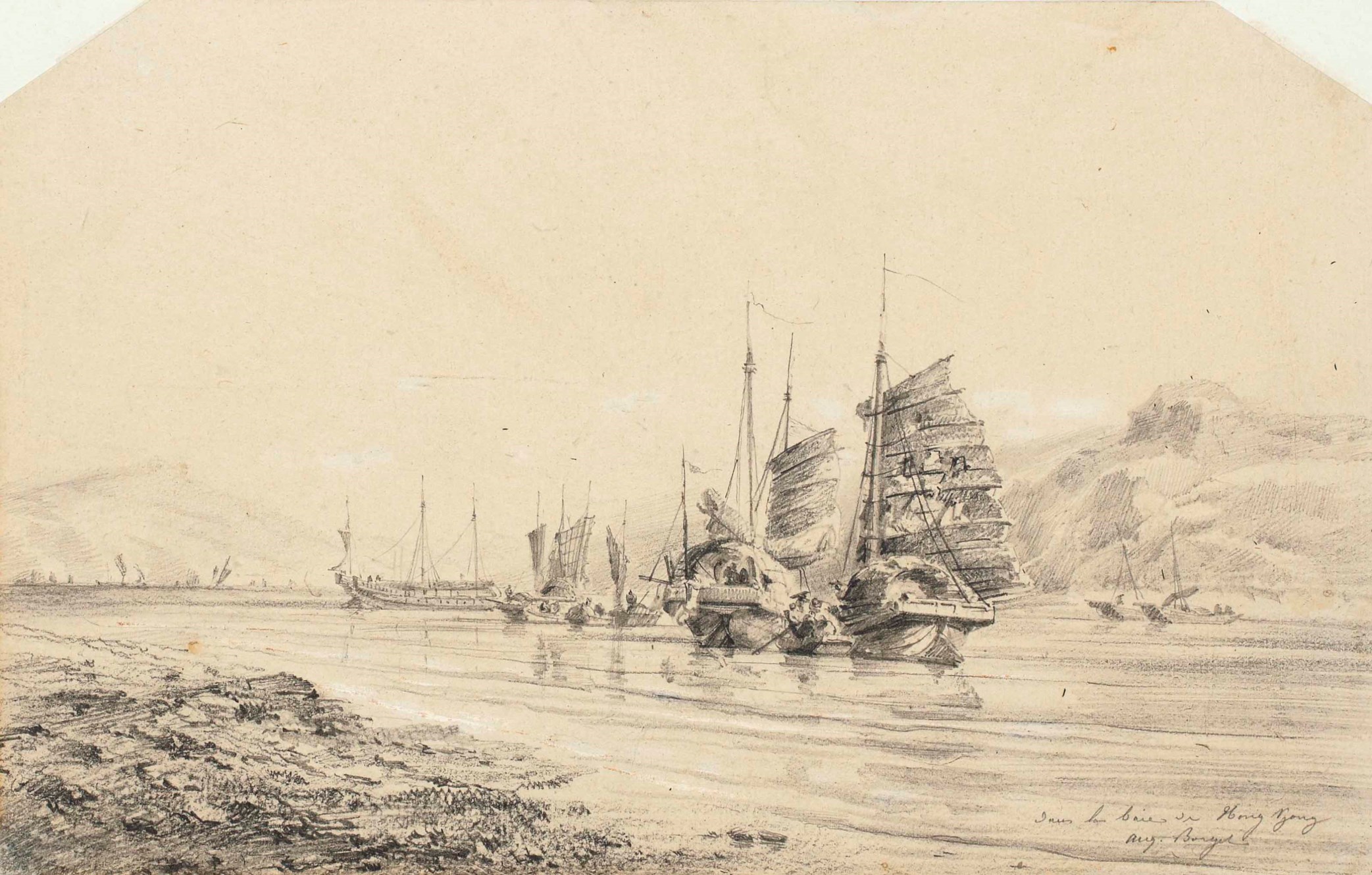 Auguste BORGET (Issoudun 1808-1877 Bourges)